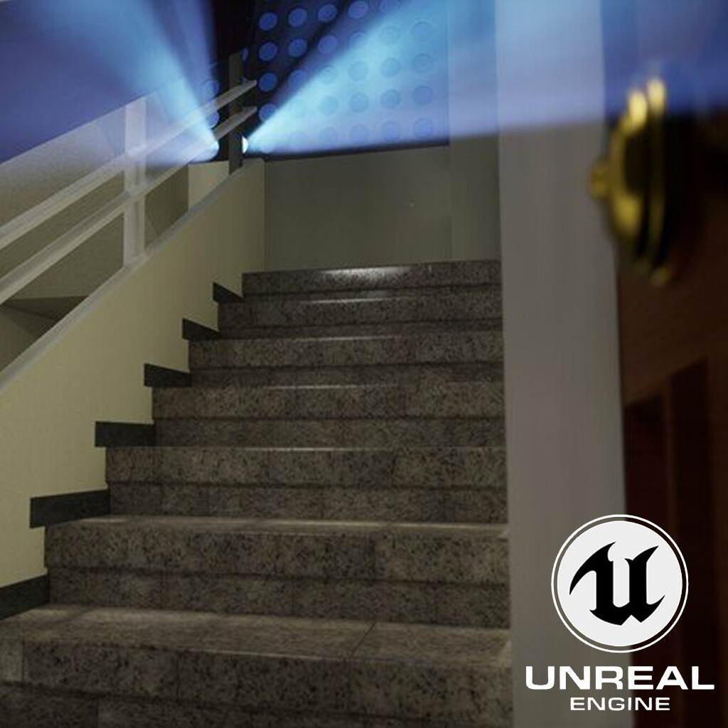 Stairs Scene — Unreal Engine 5 by Eric Gabella — ProUser.Me