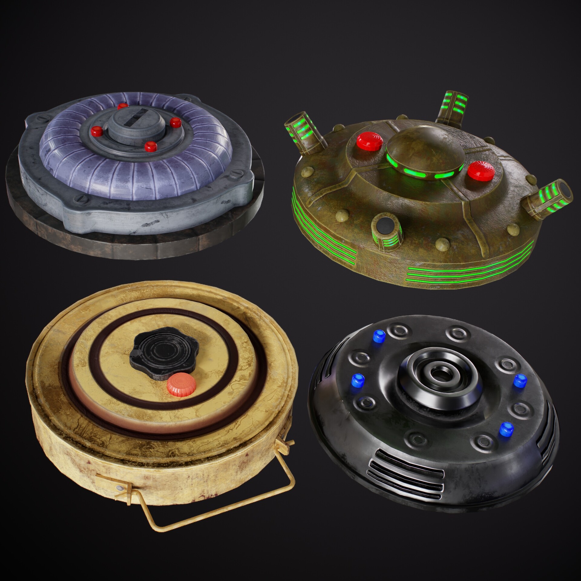 ArtStation - Fallout 3 Mine Recreation