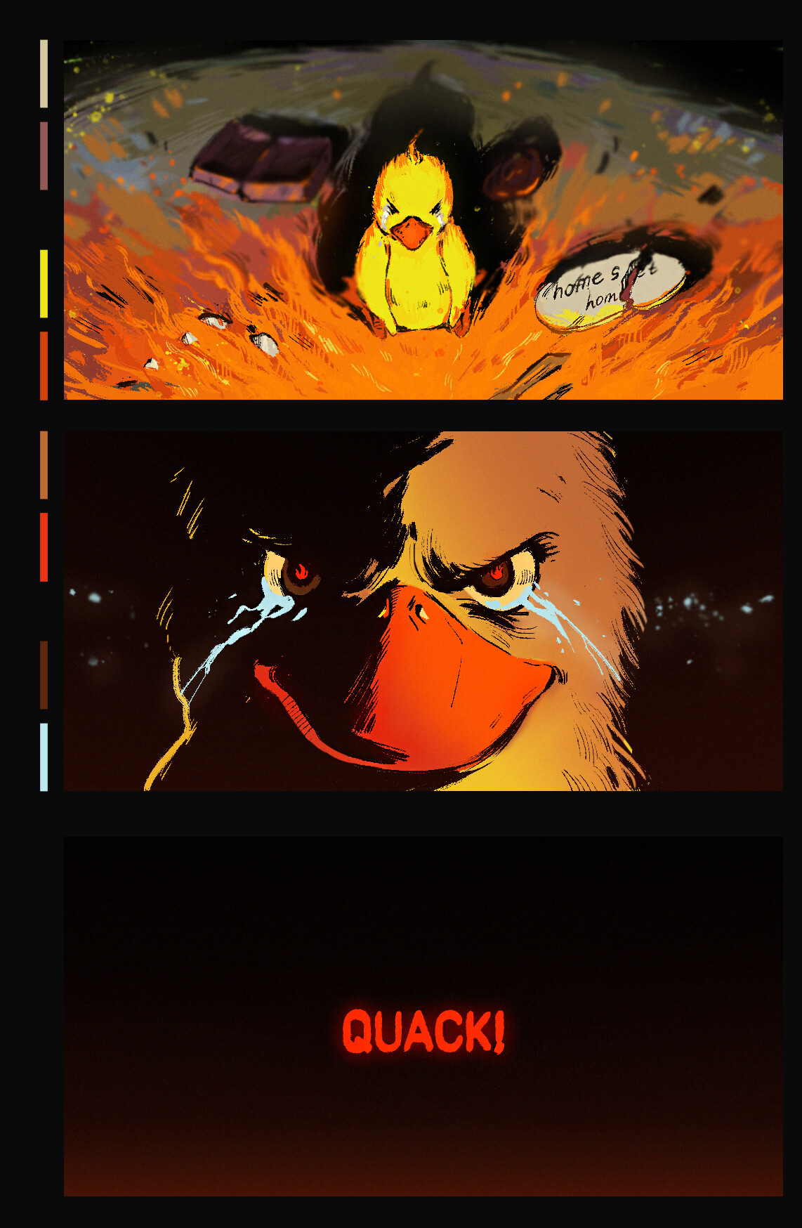 ArtStation - Duck Speed. Сutscene for the game