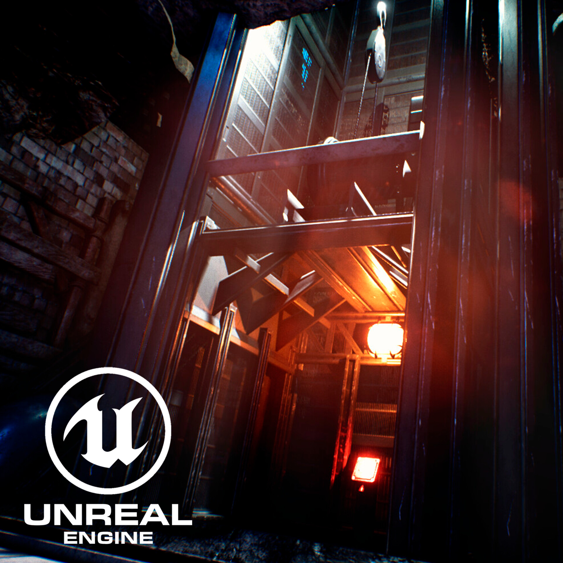 ArtStation - Mine Elevator Leak Sadpug