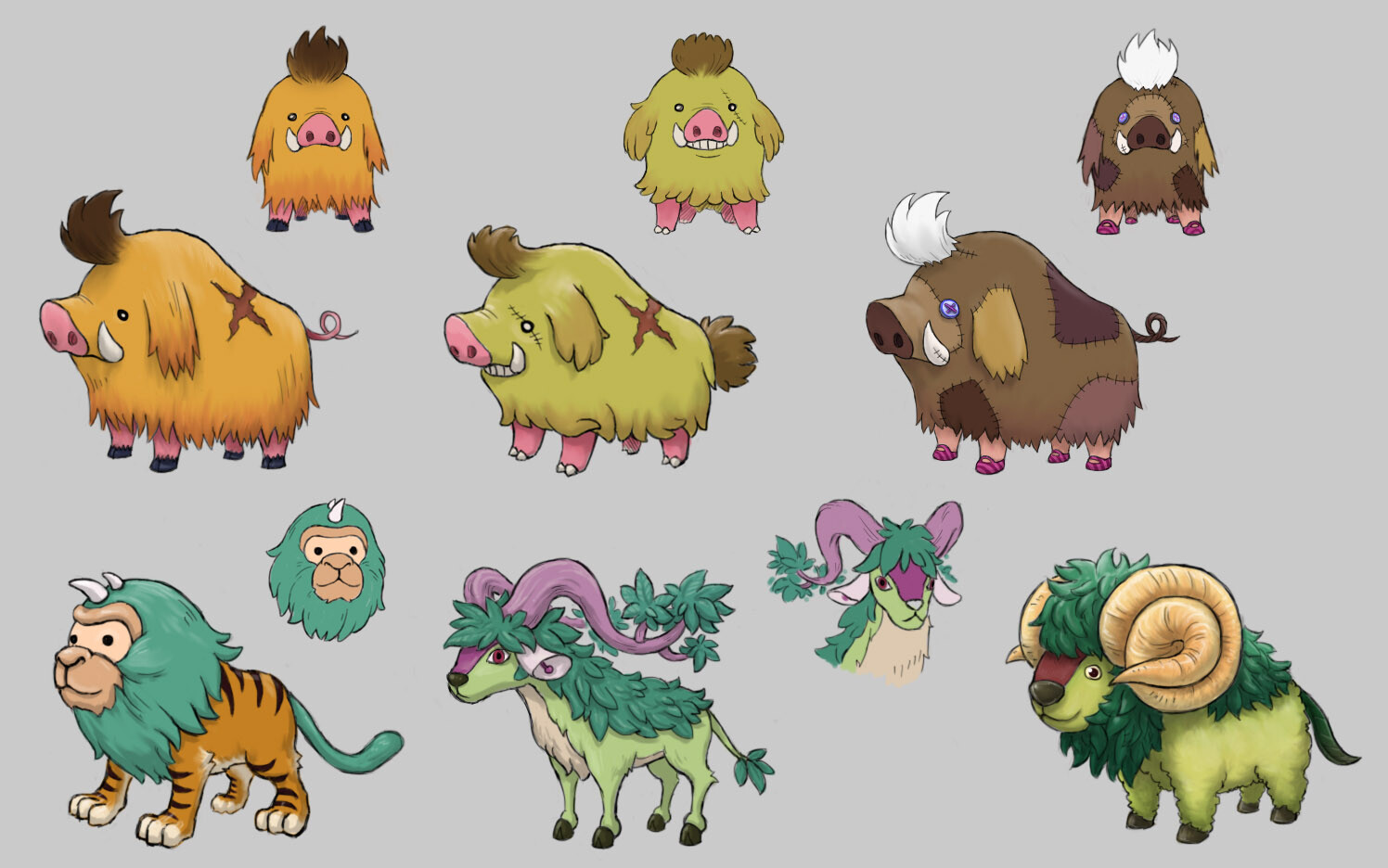 ArtStation - Glory Destiny Online 2D concept #01