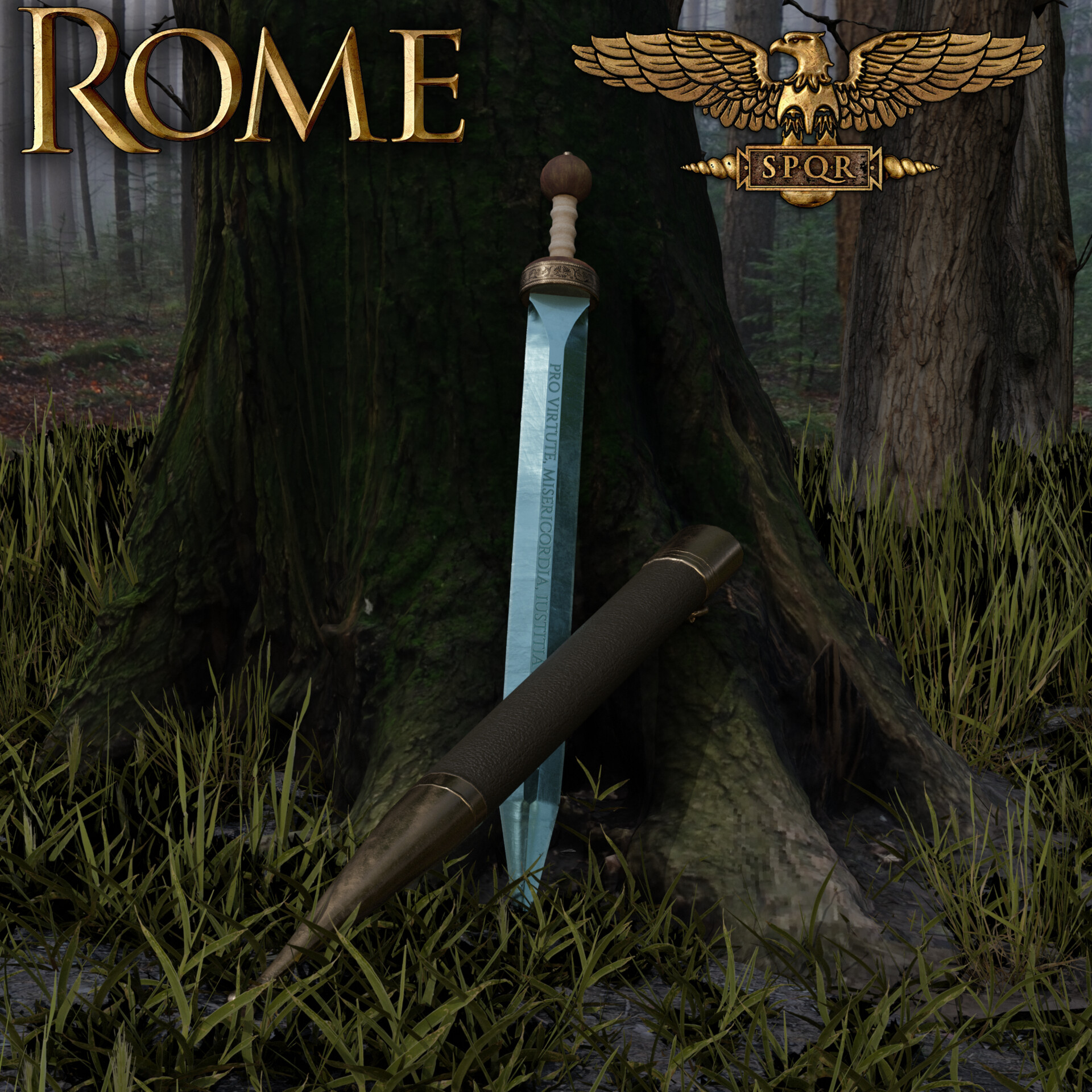ArtStation - Roman Sword