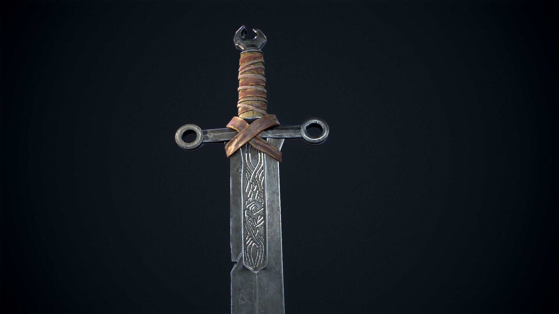 ArtStation - Damaged Sword - Concept art by Grady Frederick - Artside ...