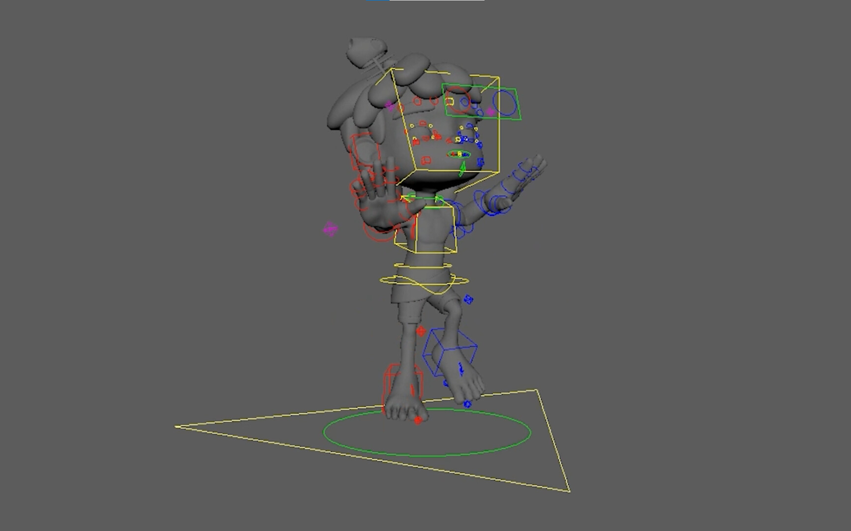 ArtStation - Biped Character Rig, Son, A Fish For A Friend