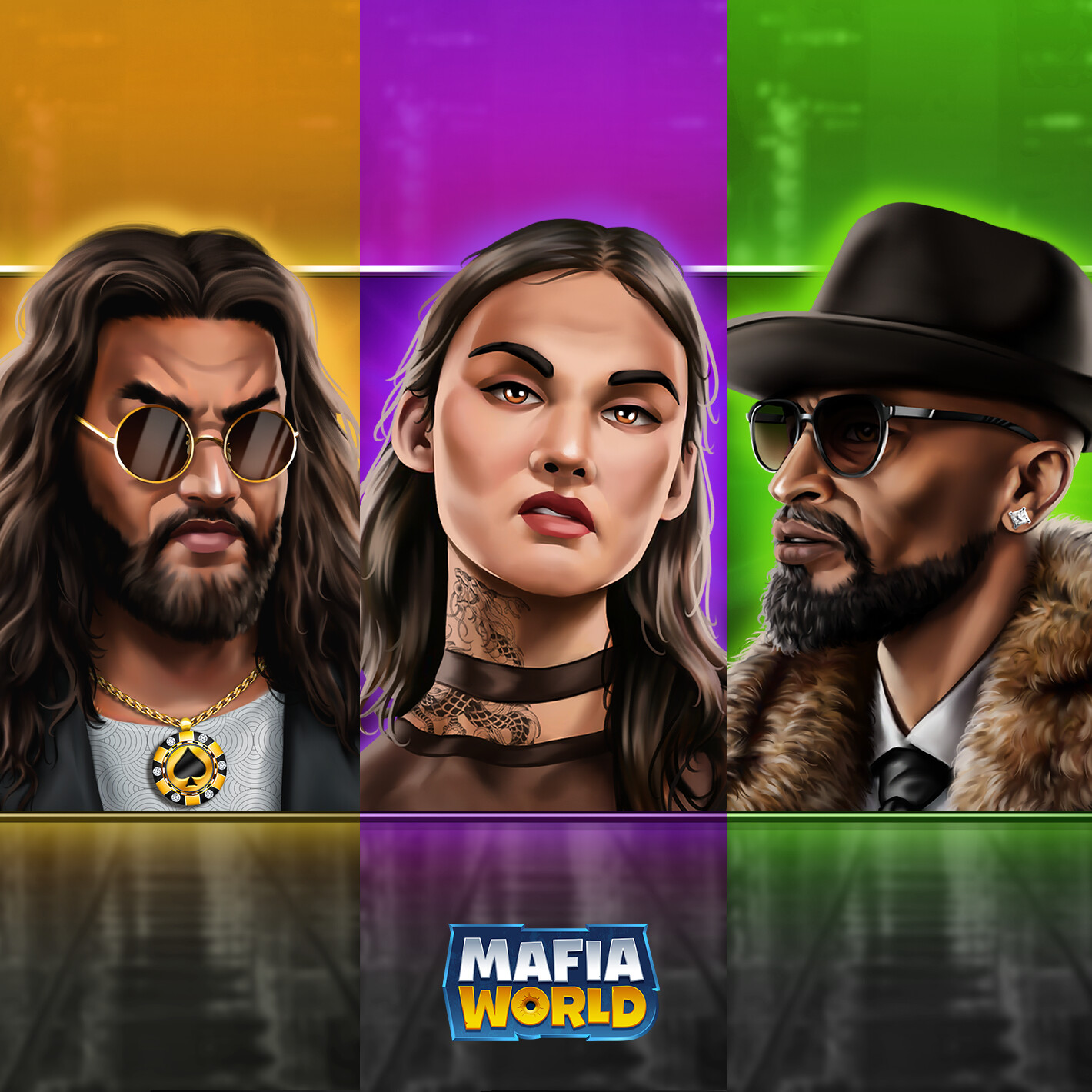 ArtStation - Mafia World game characters