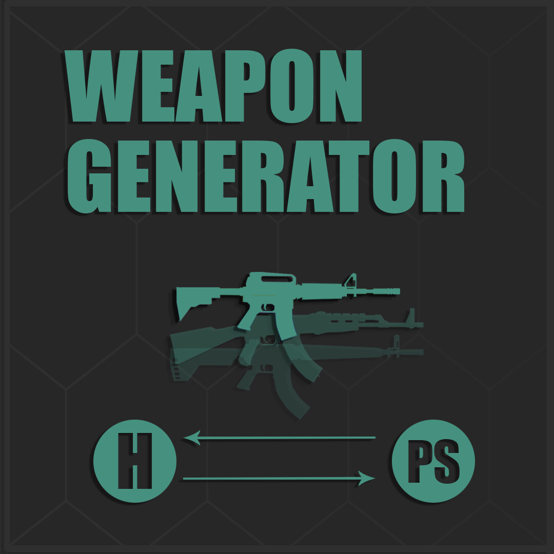 ArtStation - Weapon Generator