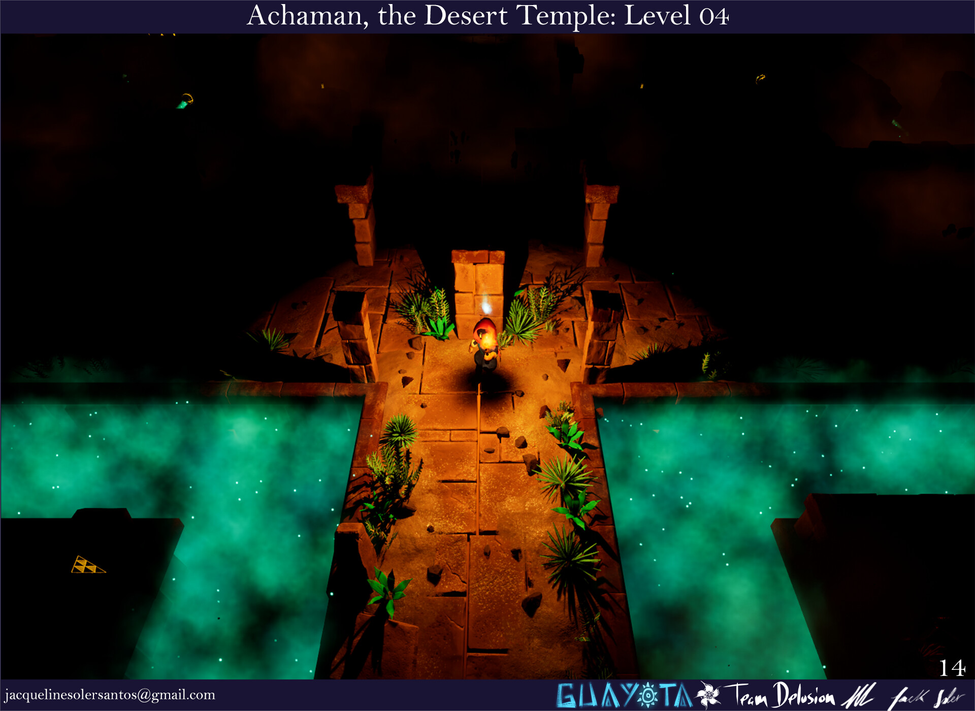 ArtStation - Achaman, The Desert Temple: Level 04