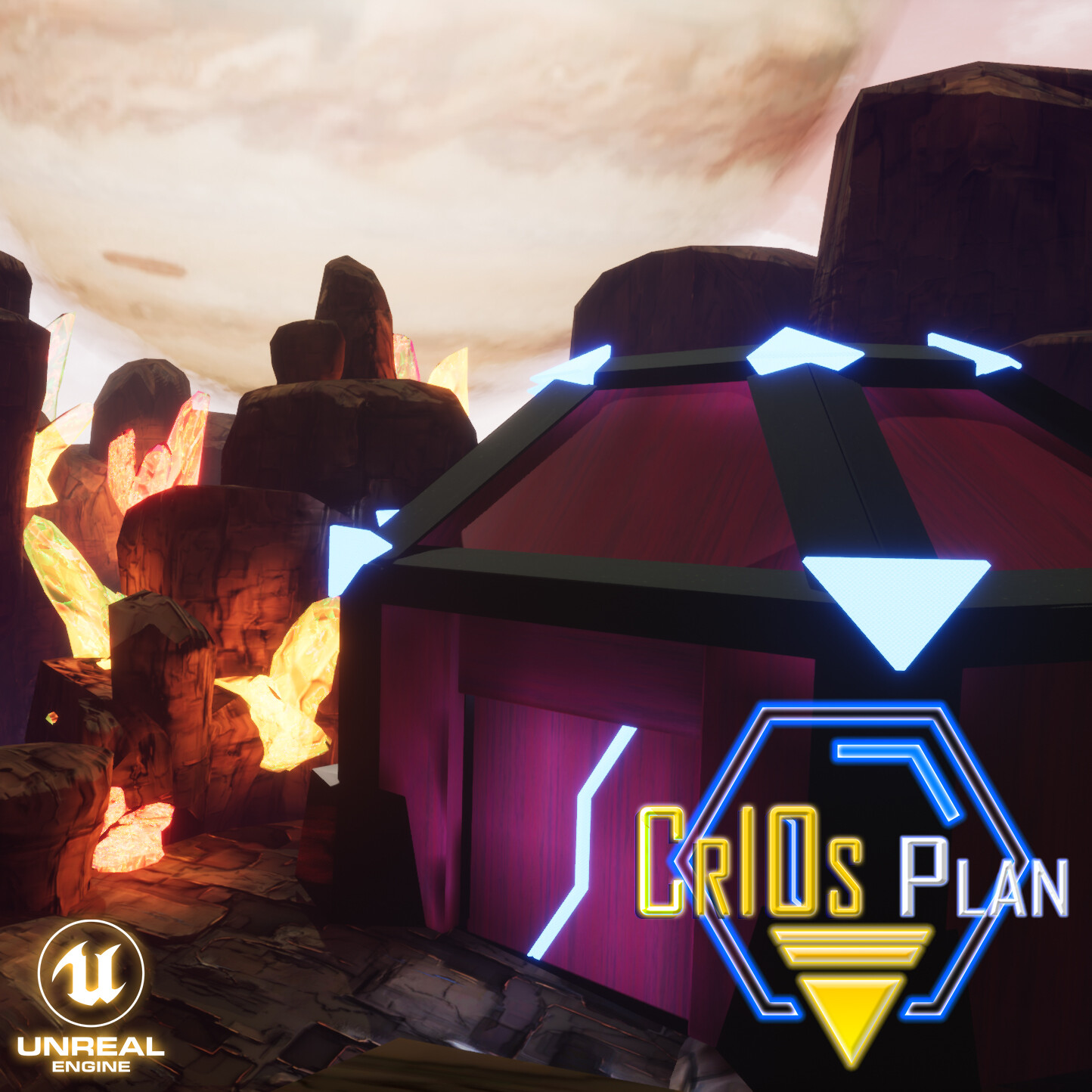 ArtStation - CrIOs Plan - Game project - Level Design