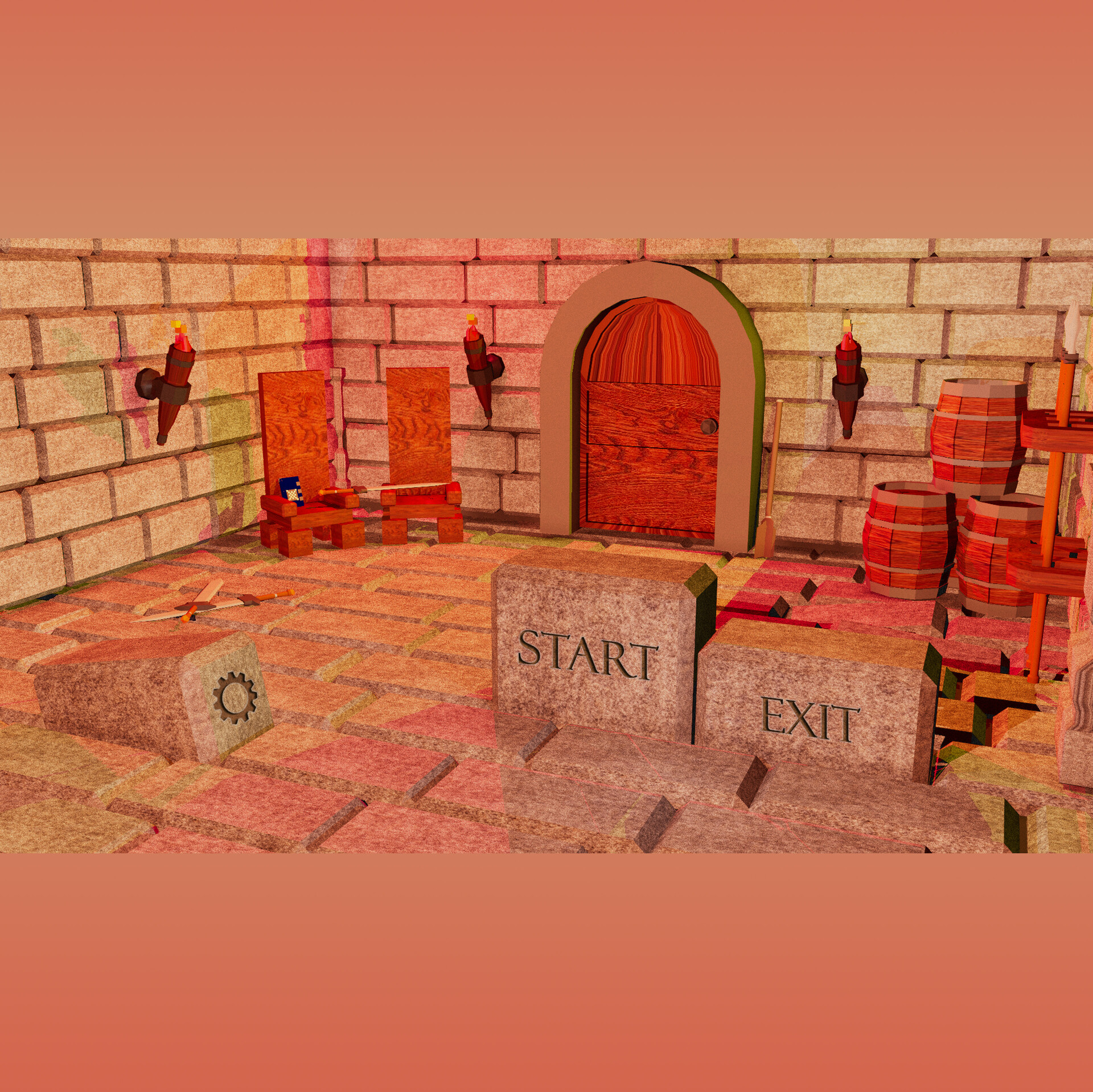 ArtStation - Creative Project - Students Video Game