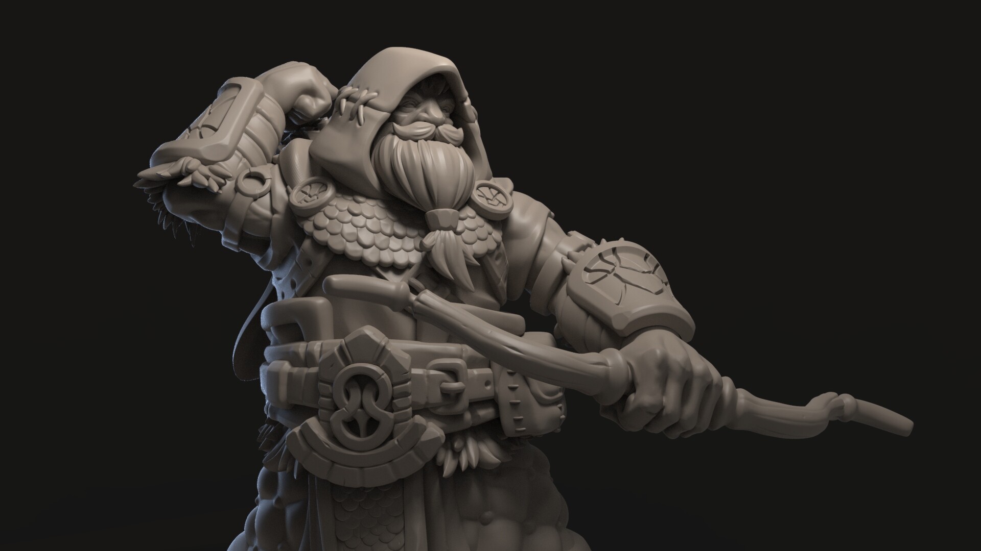 ArtStation - Dwarf Ranger