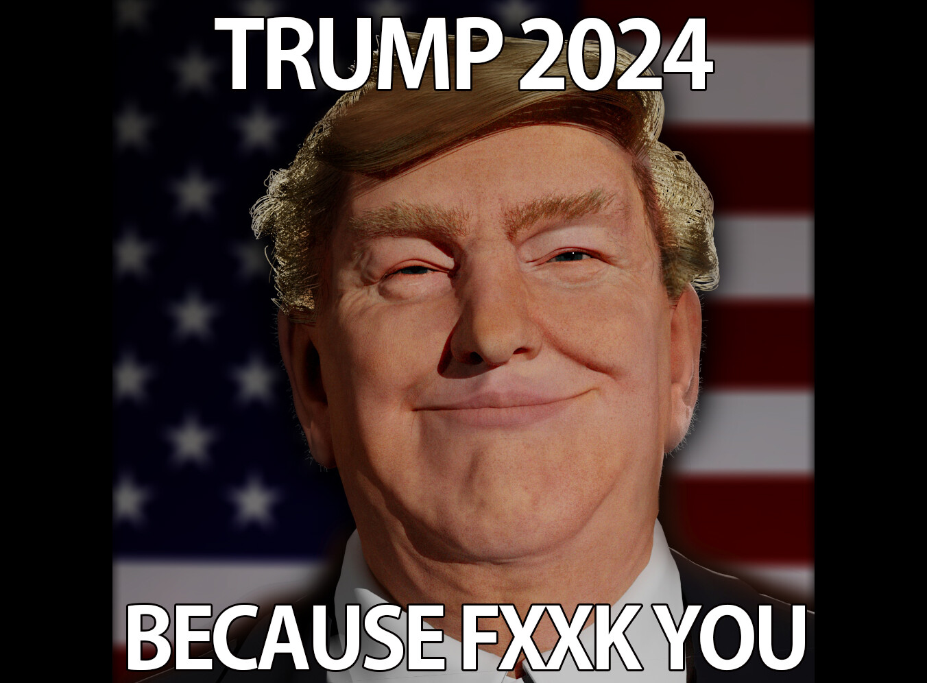 Crystal JENQ - Donald Trump Likeness