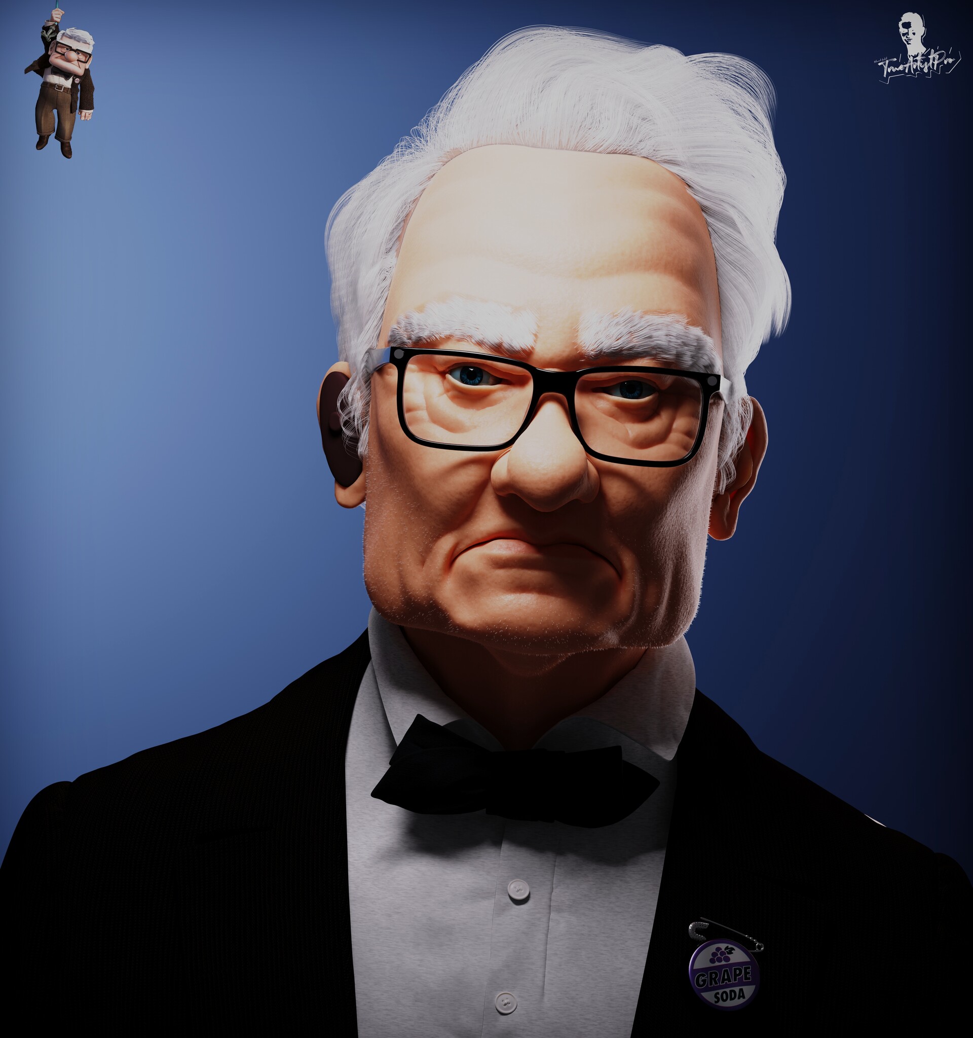ArtStation - Carl Fredricksen [UP]