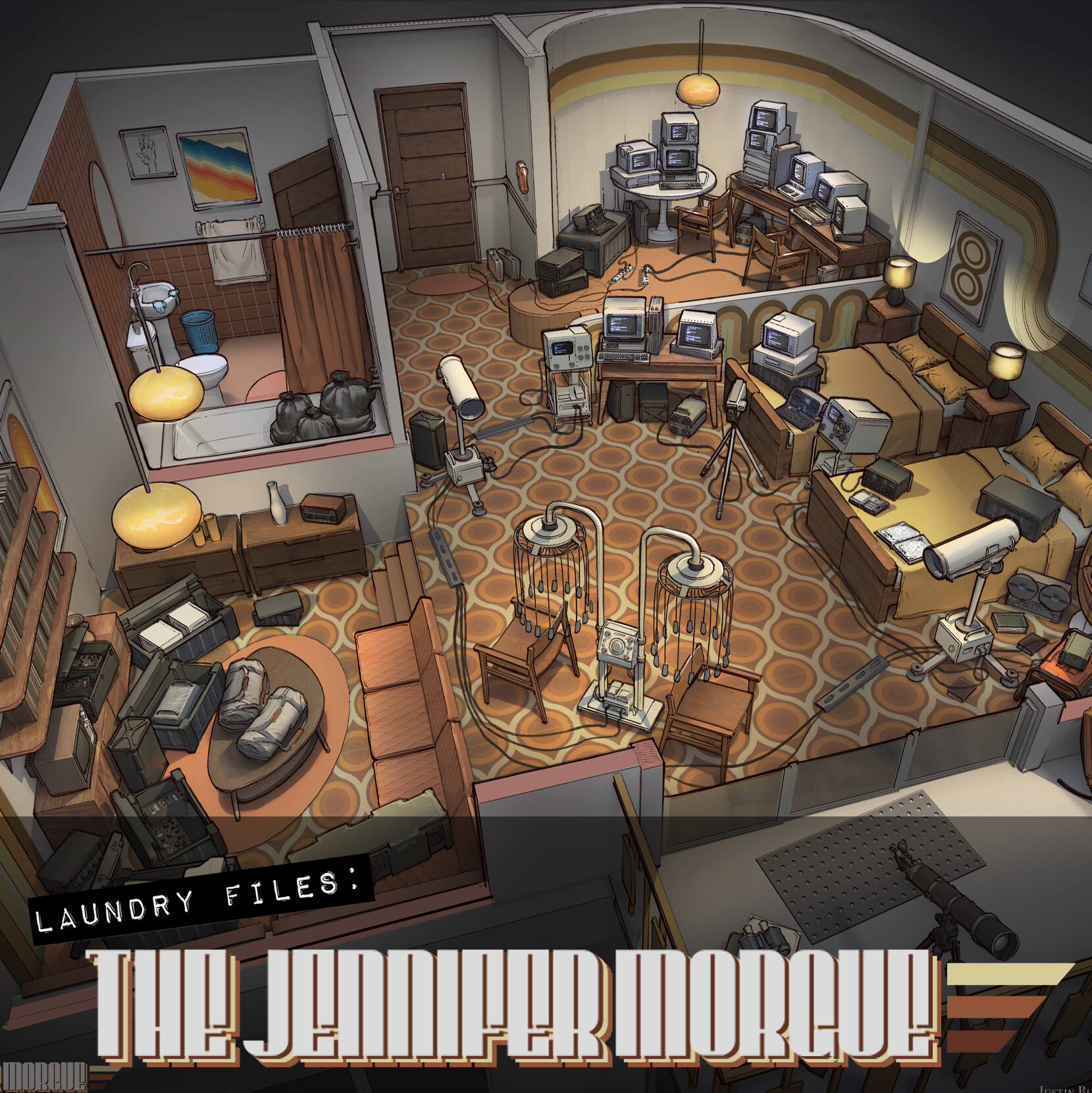 ArtStation - The Laundry Files: Hotel Room Ritual