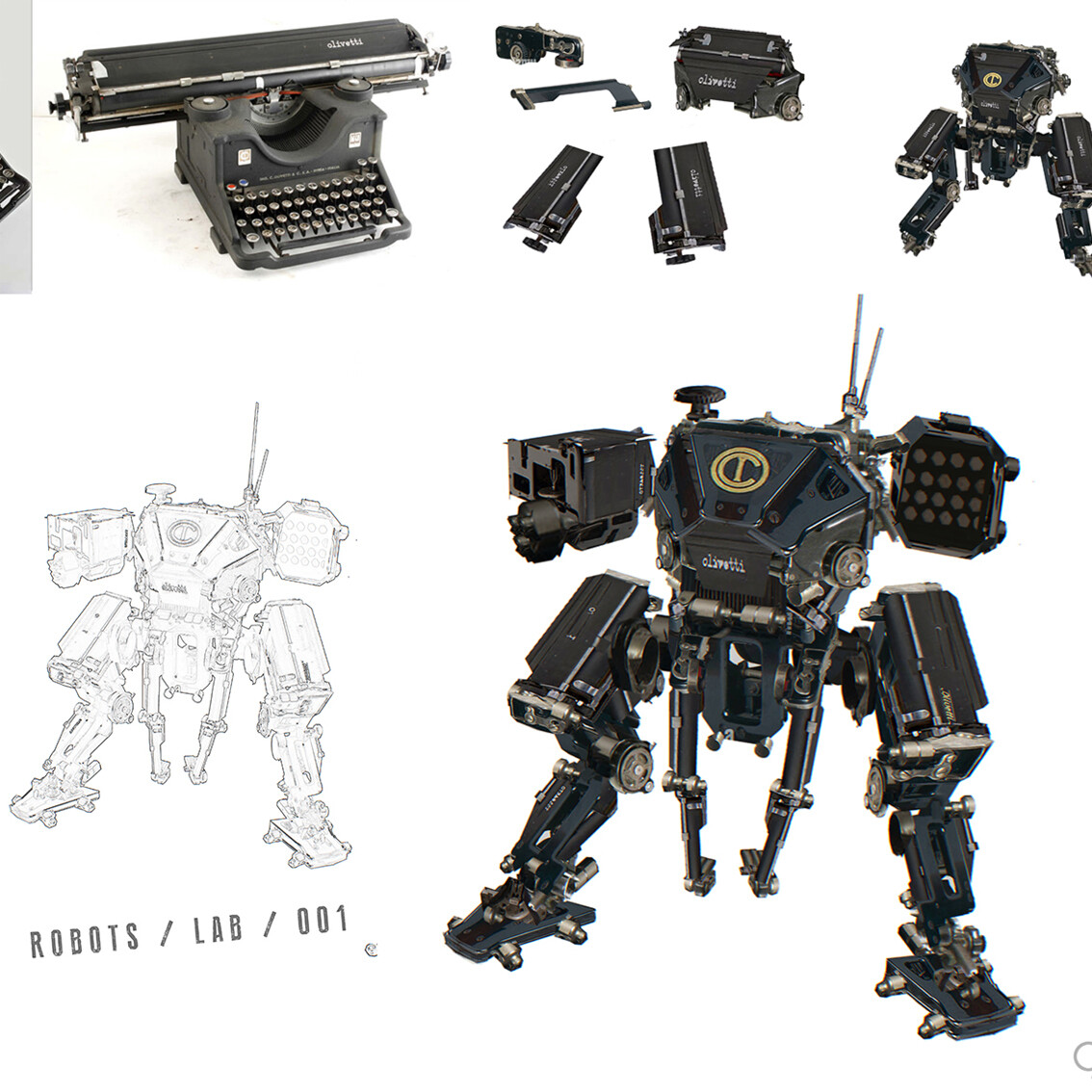 ArtStation - ROBOTS / LAB