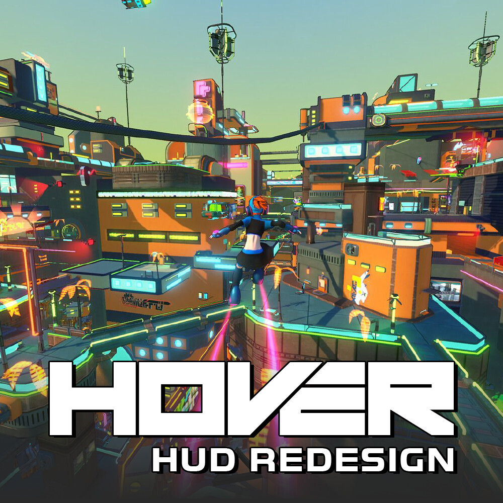 ArtStation - HOVER - HUD redesign