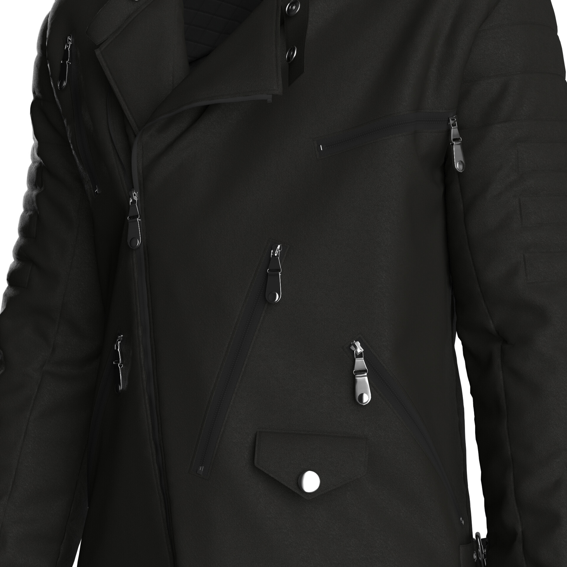 ArtStation - Biker's Jacket