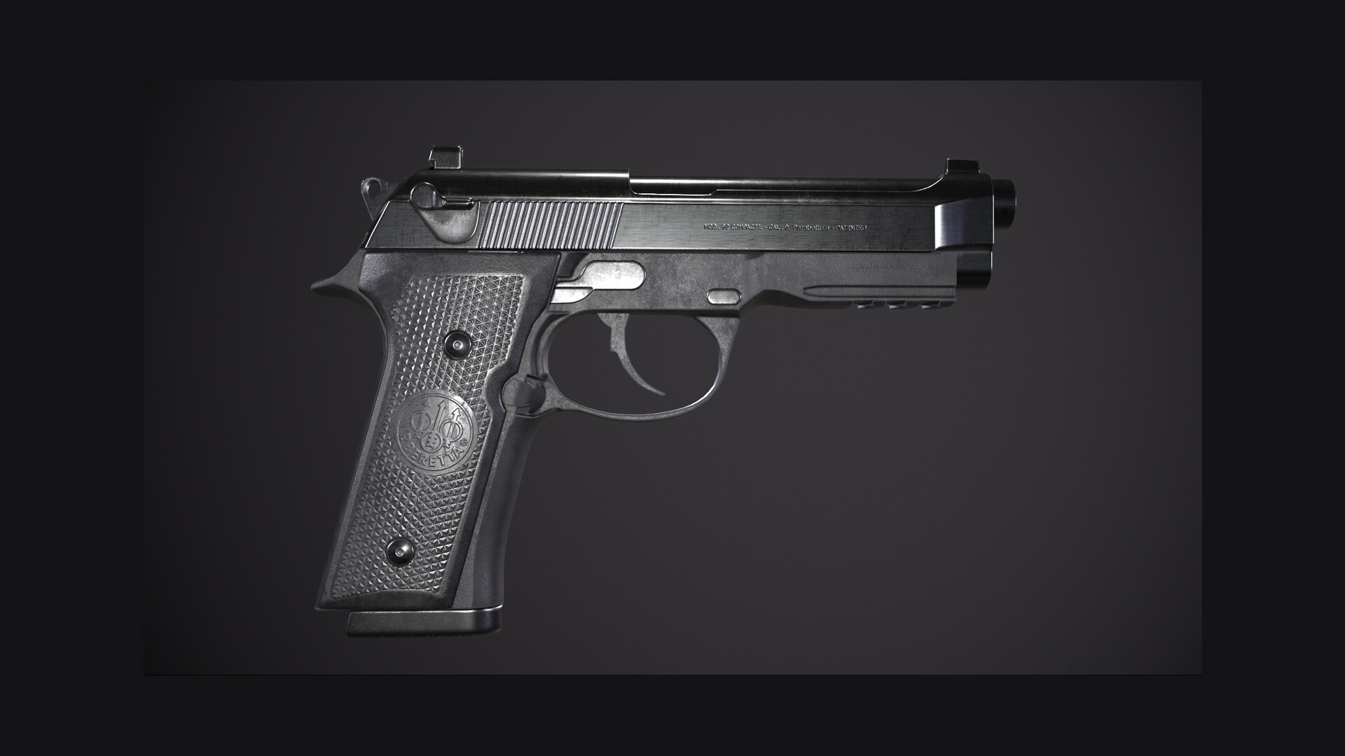 ArtStation - Beretta m9