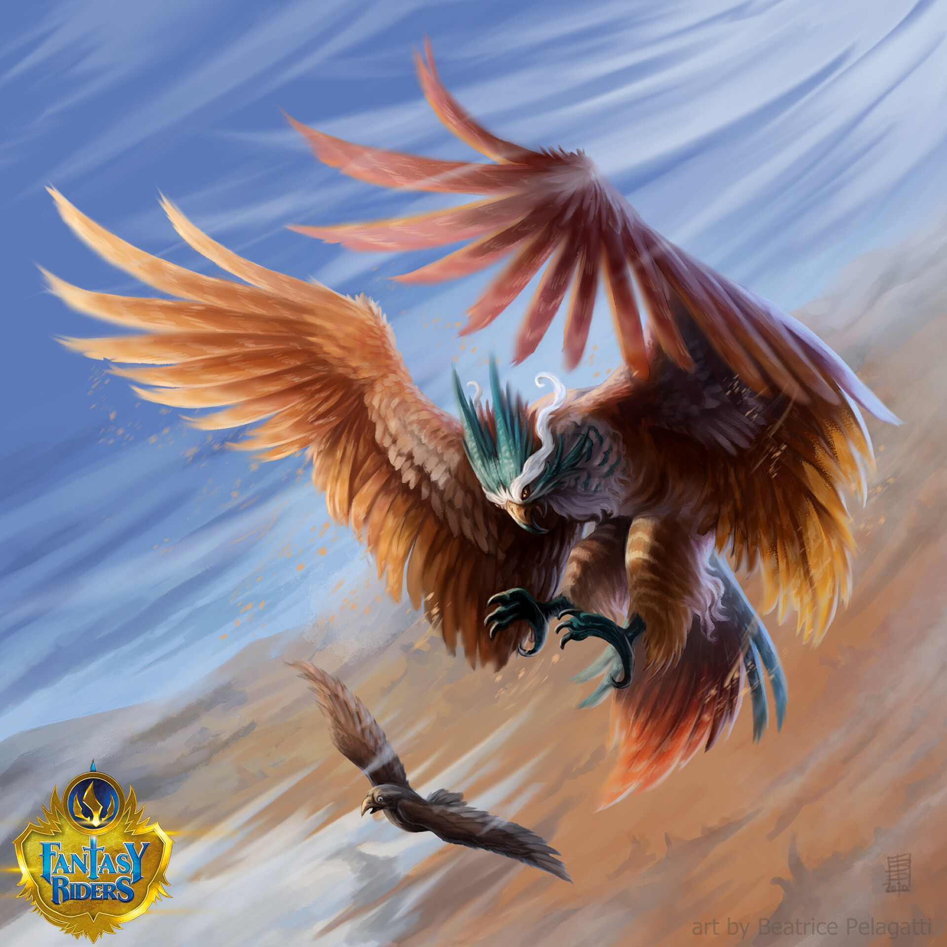 ArtStation - Old Hawk - Fantasy Riders 3 - Panini España