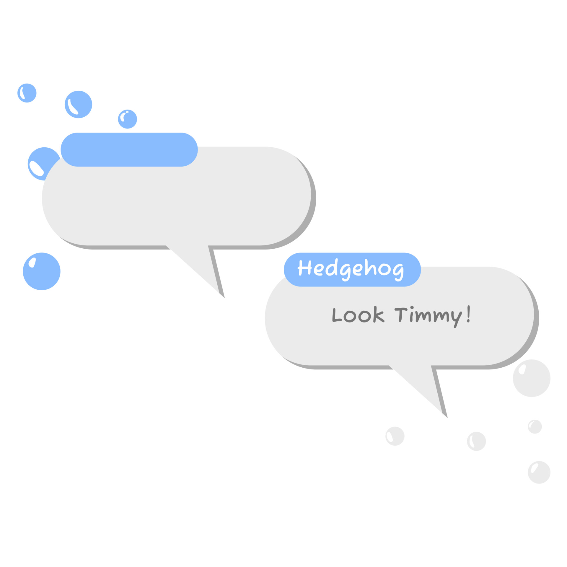 ArtStation - UI/UX in game text speech bubble