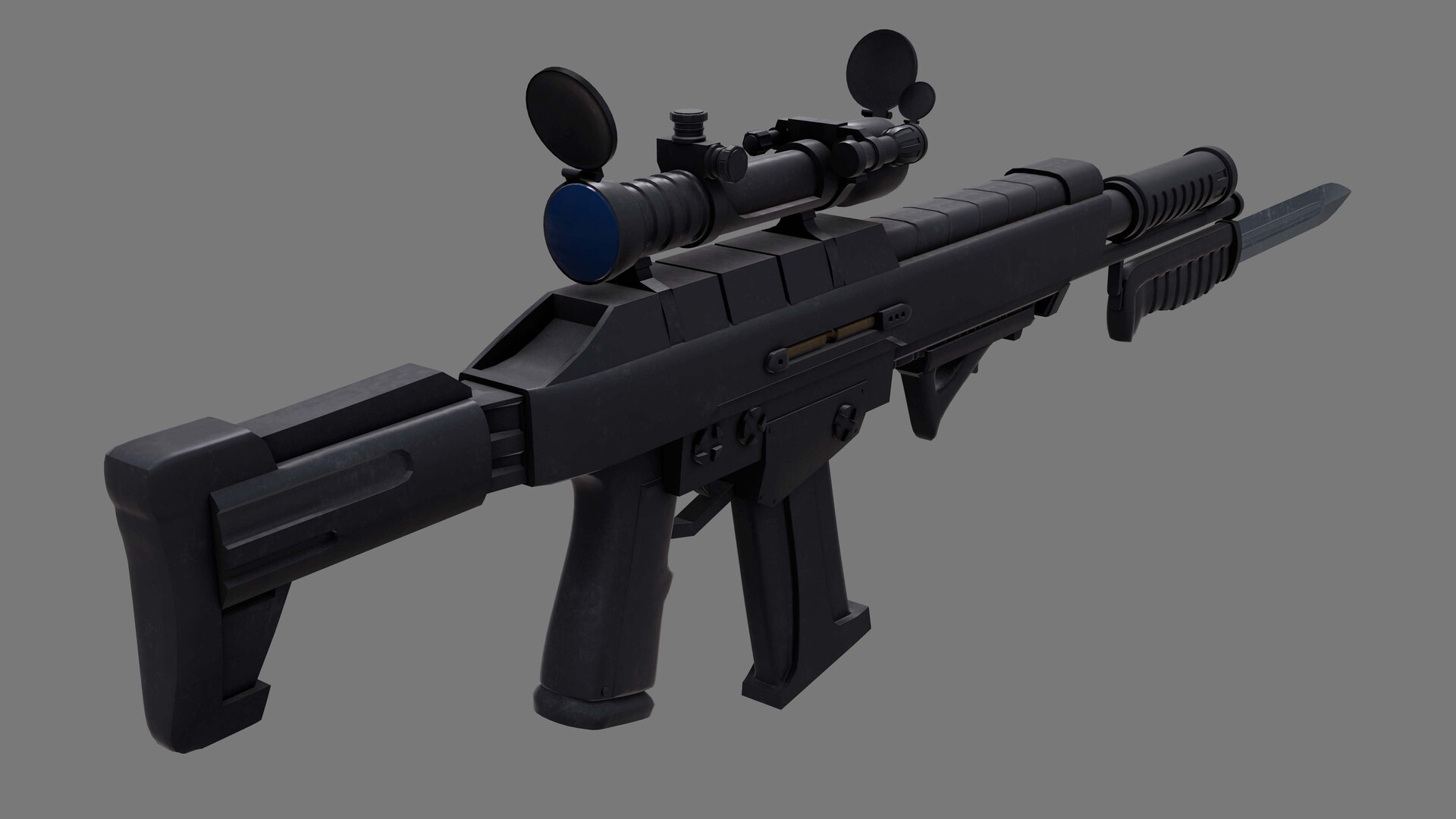 ArtStation - Rifle (concept)