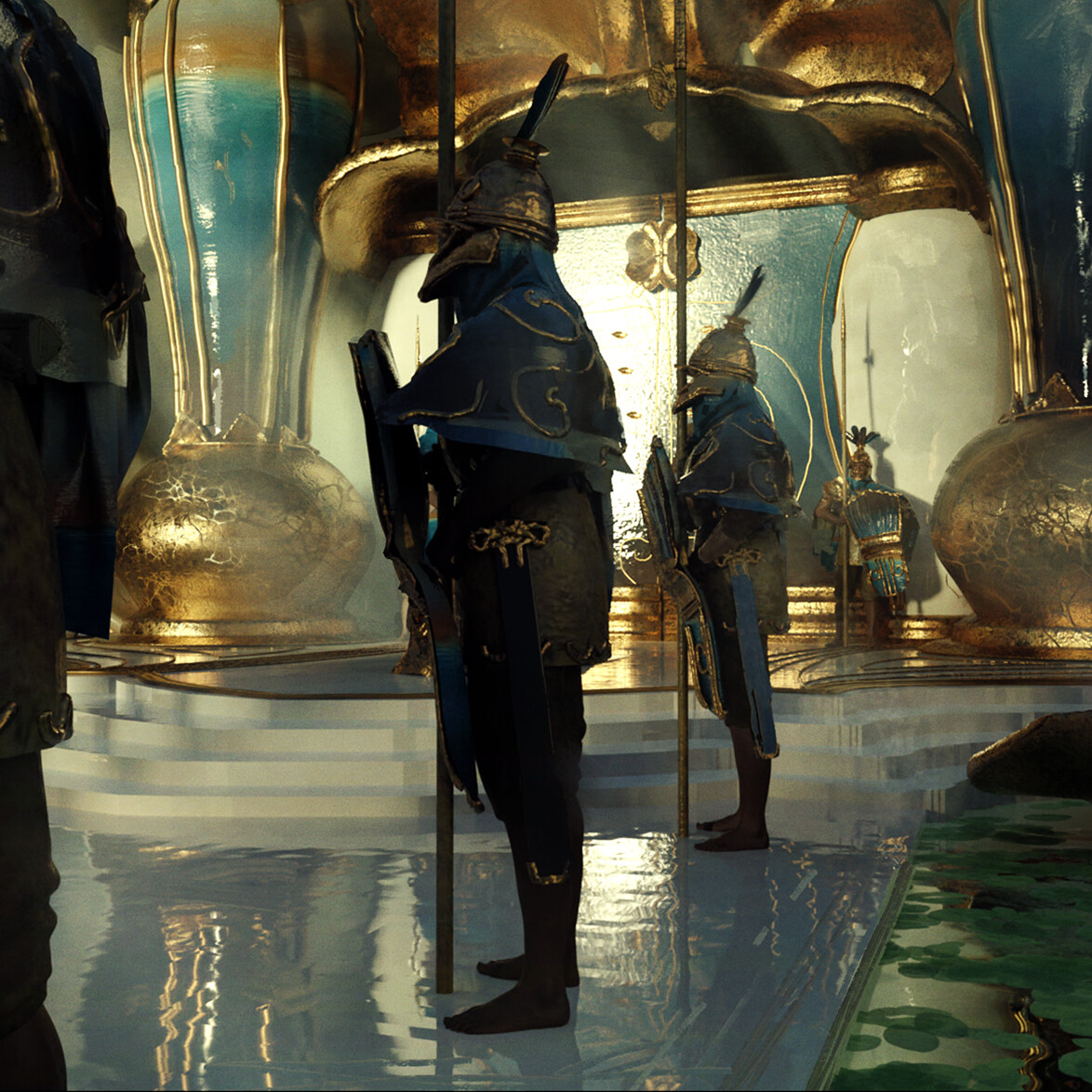 ArtStation - Temple of the Elder Frog