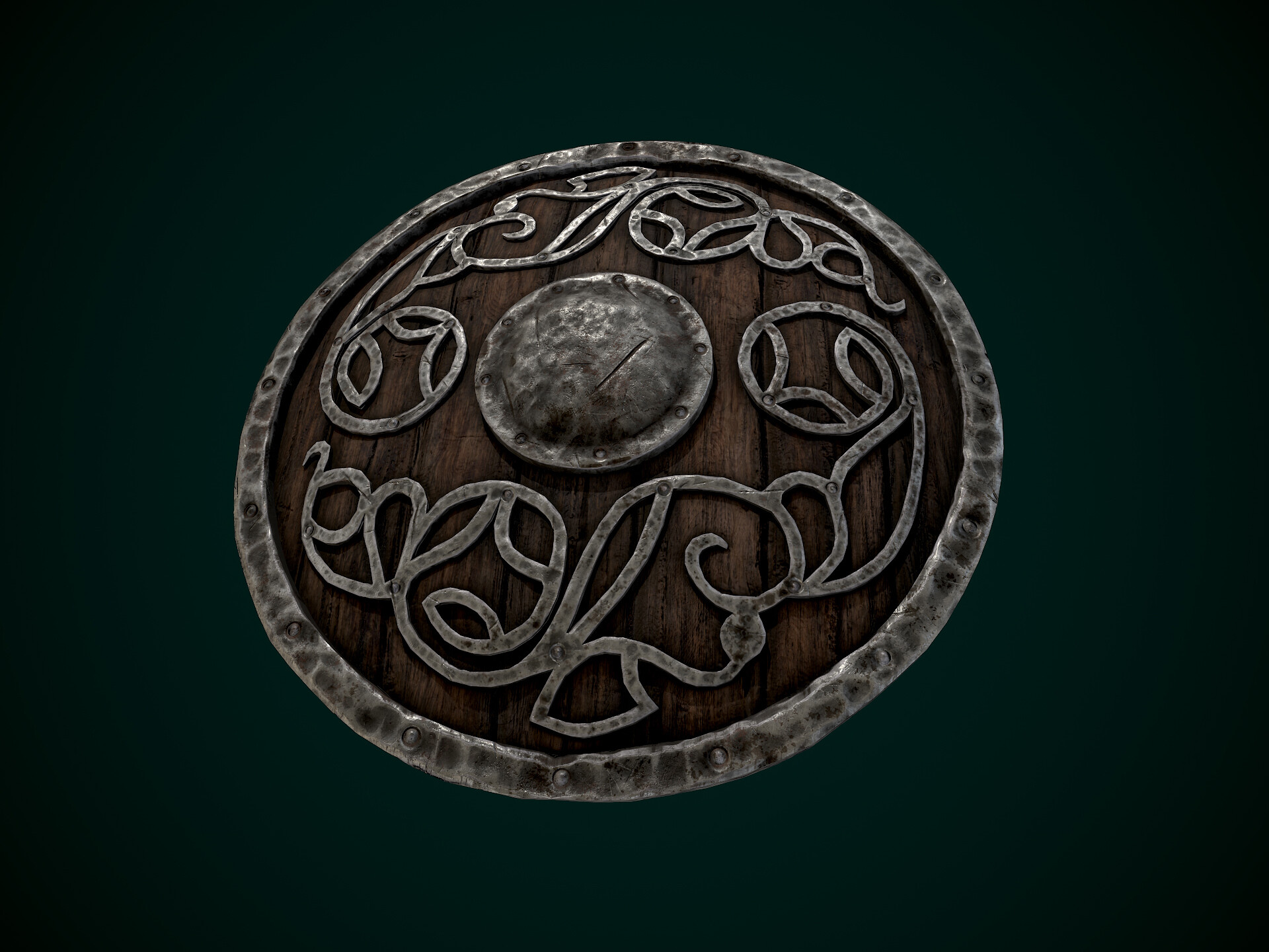 ArtStation - Medieval fantasy shield