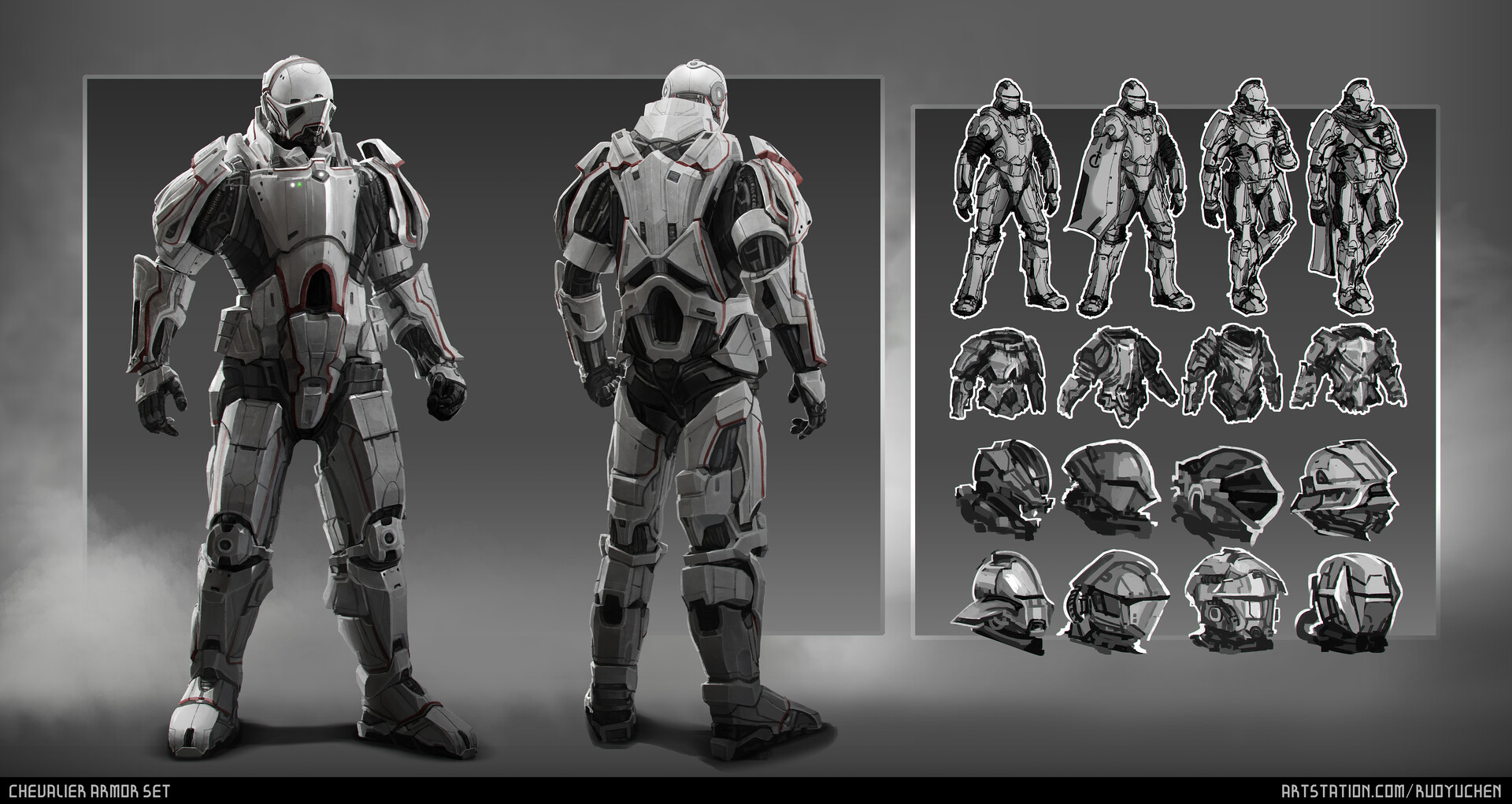 ArtStation - Chevalier Armor Concept