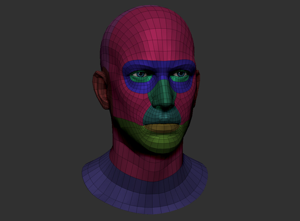 ArtStation - Head Base Mesh
