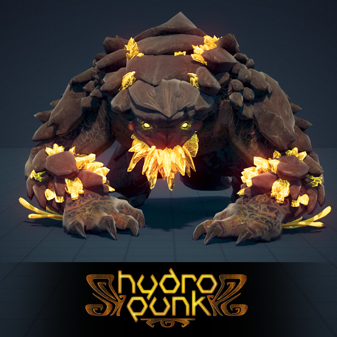 ArtStation - Carrier animations for the Hydropunk game