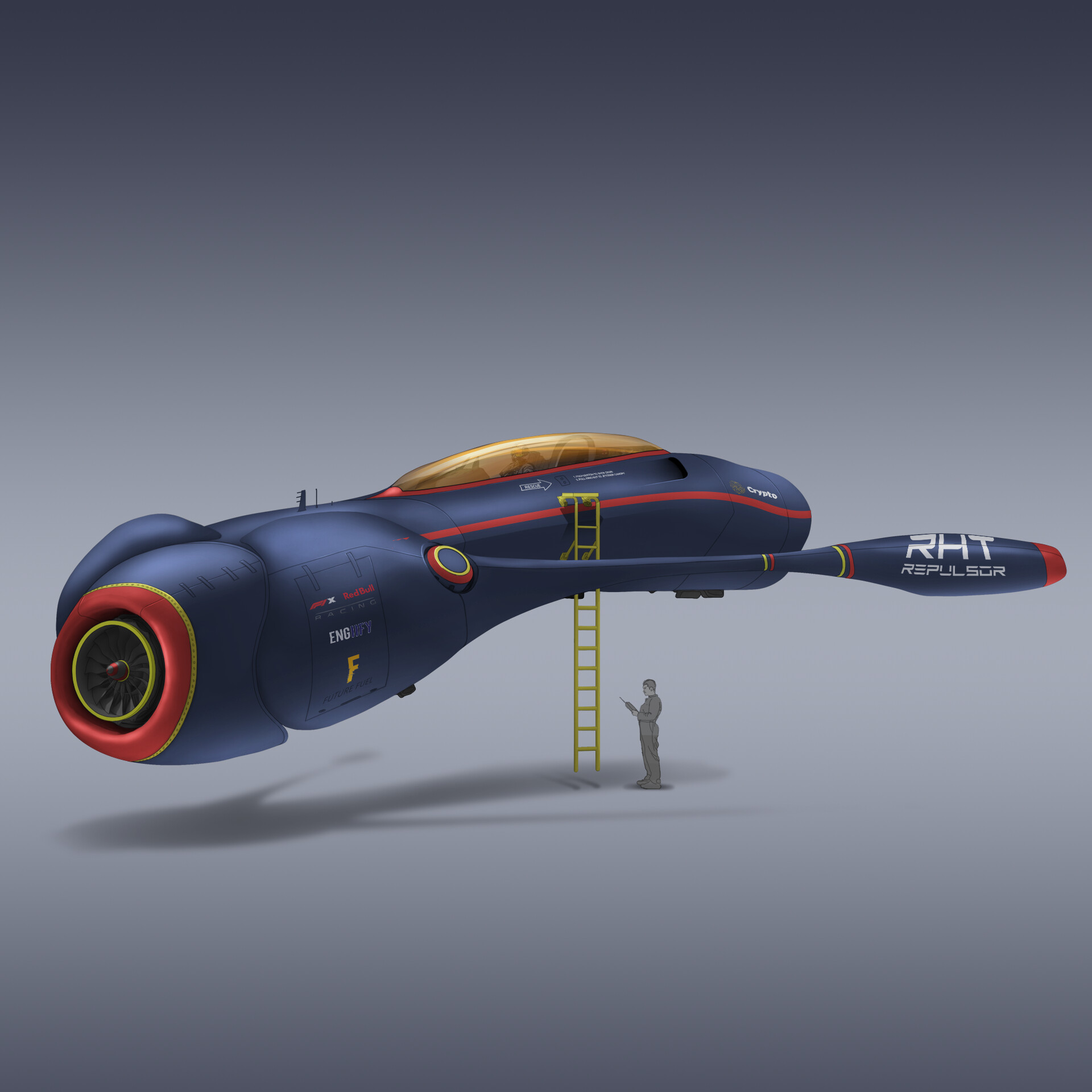 ArtStation - Future Formula One Racer
