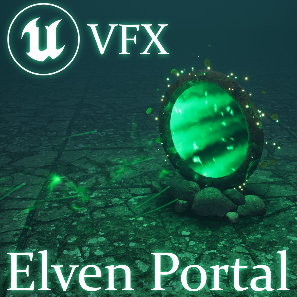 ArtStation - Elven Portal VFX | UE4