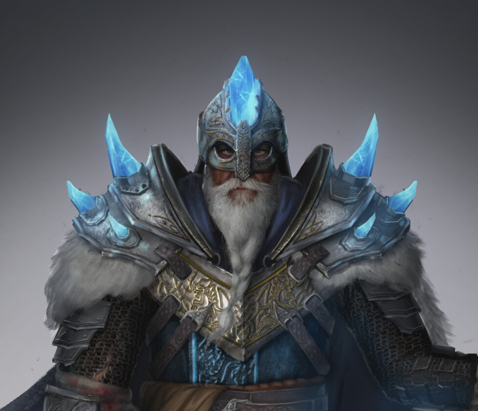 ArtStation - Dragon Tusk's knight and sword