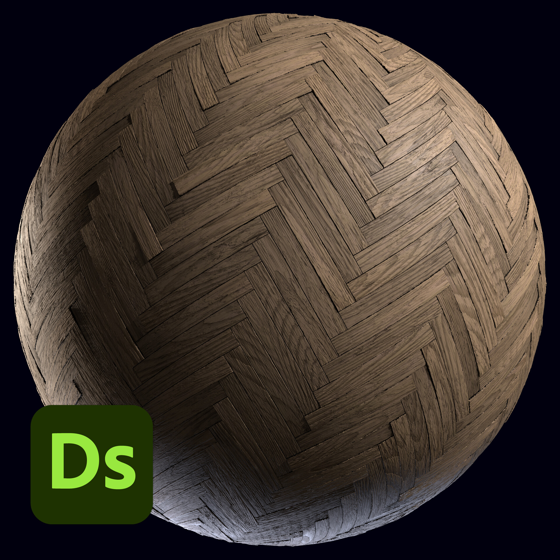 ArtStation - Substance Designer | Wood flooring study
