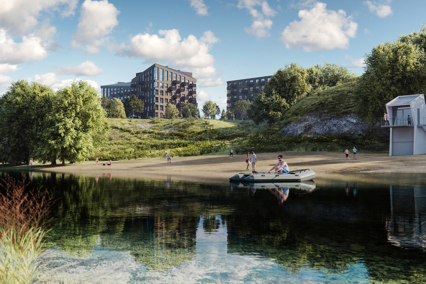 ArtStation - Residence by Narva river