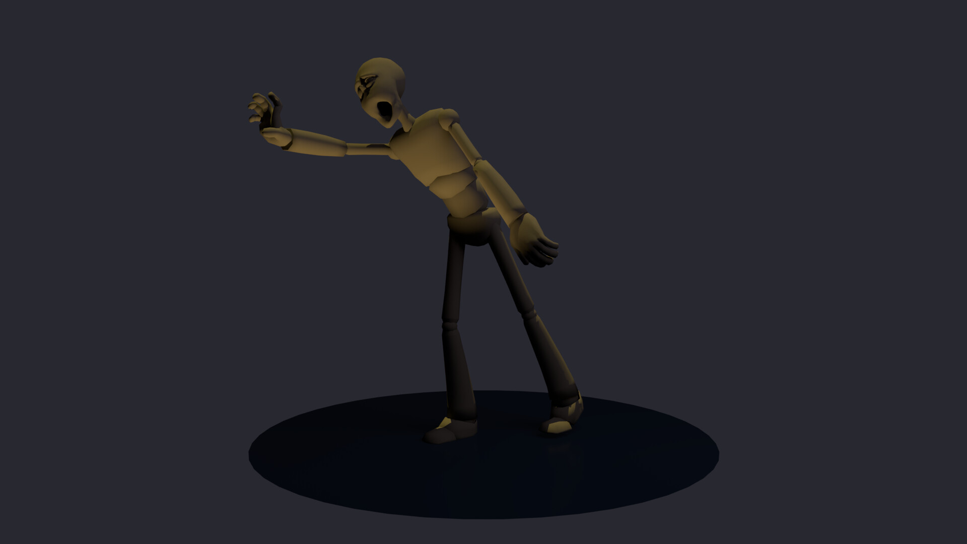 ArtStation - Character Walk cycle of a zombie