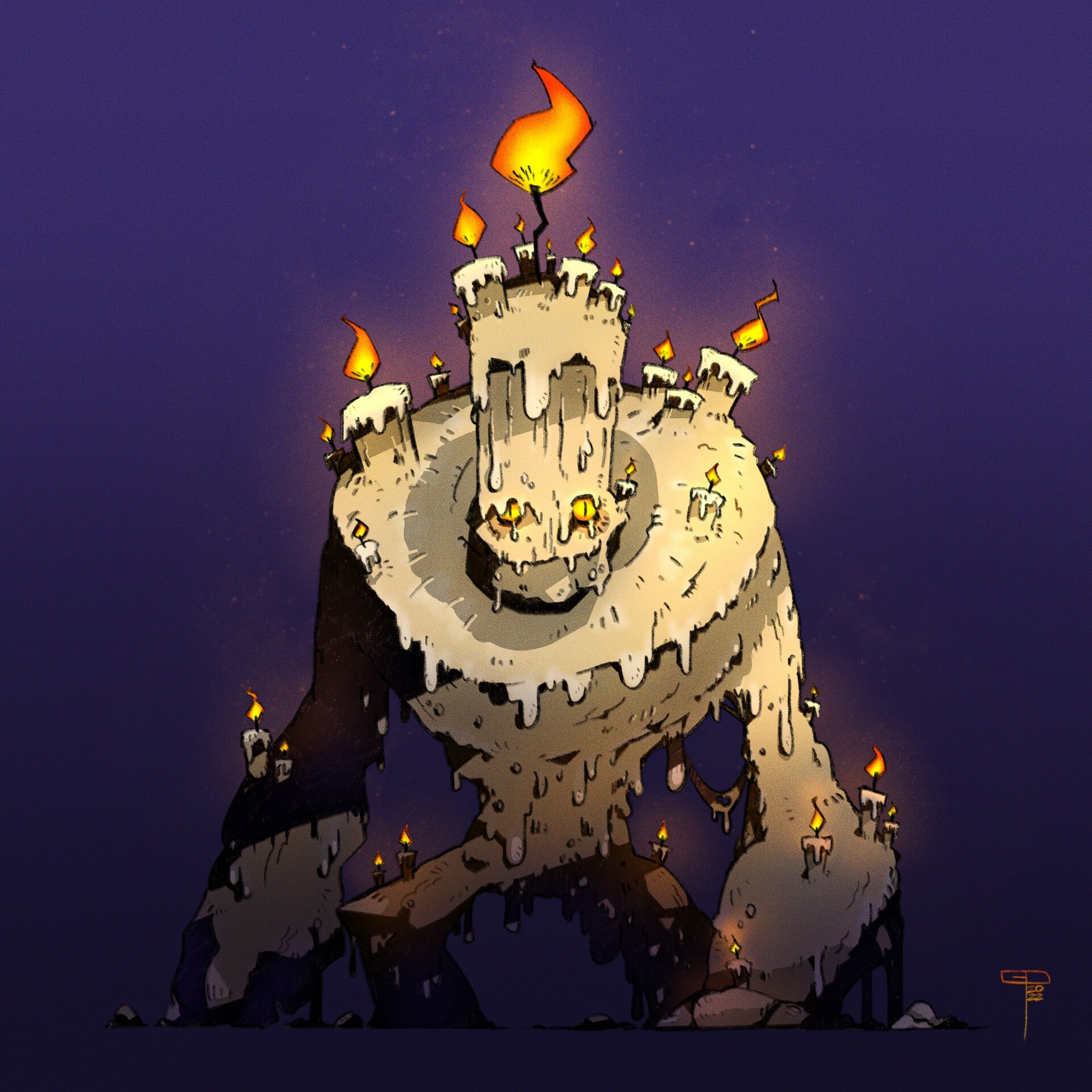 ArtStation - Elemental Golems