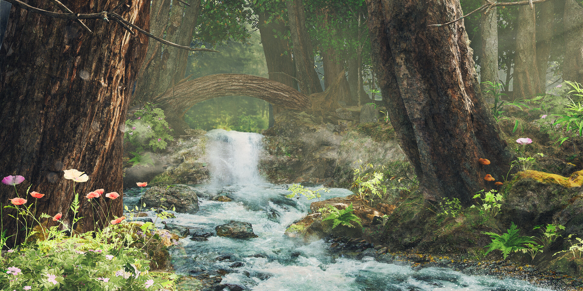 Jean Macedo - My Old Paintings Recreated With UE5