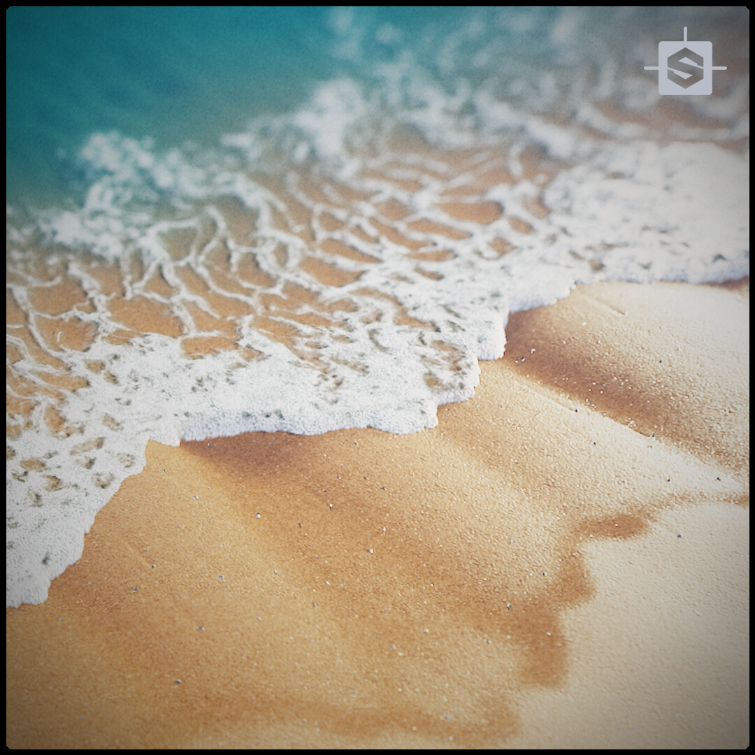 ArtStation - Blue 05 - Sea Line