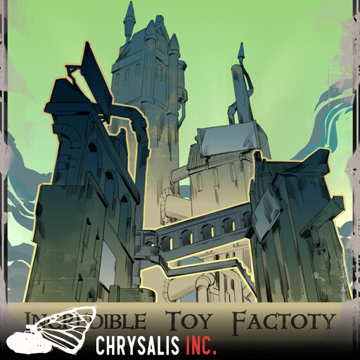ArtStation - Chrysalis Inc. / In-game poster VI