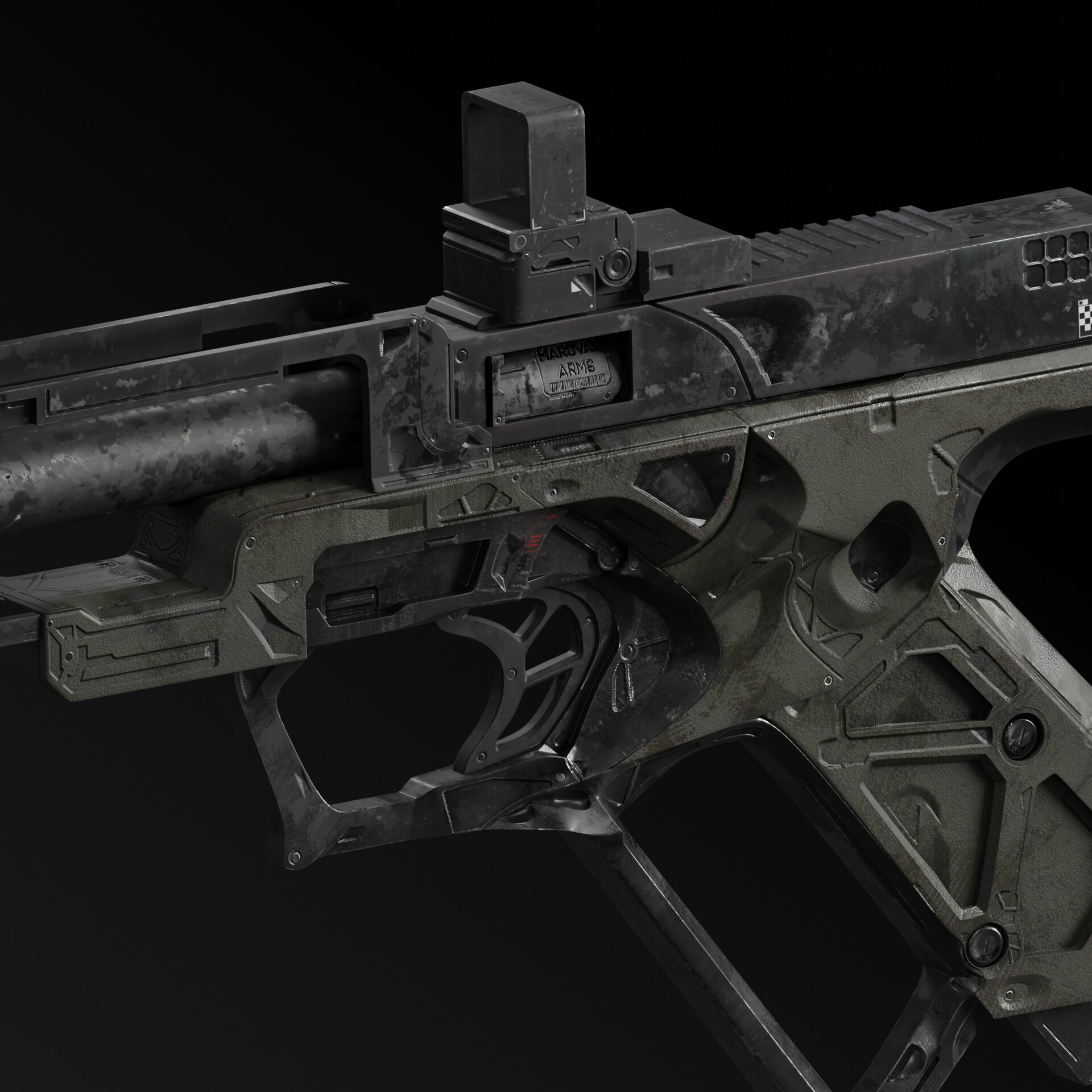 ArtStation - MAROVAC ARMS ECH-9 "Executioner"