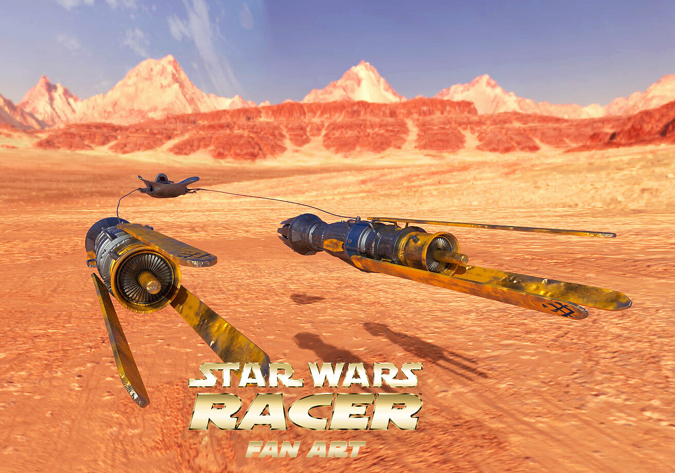 ArtStation - Star Wars: Anakin's Podracer