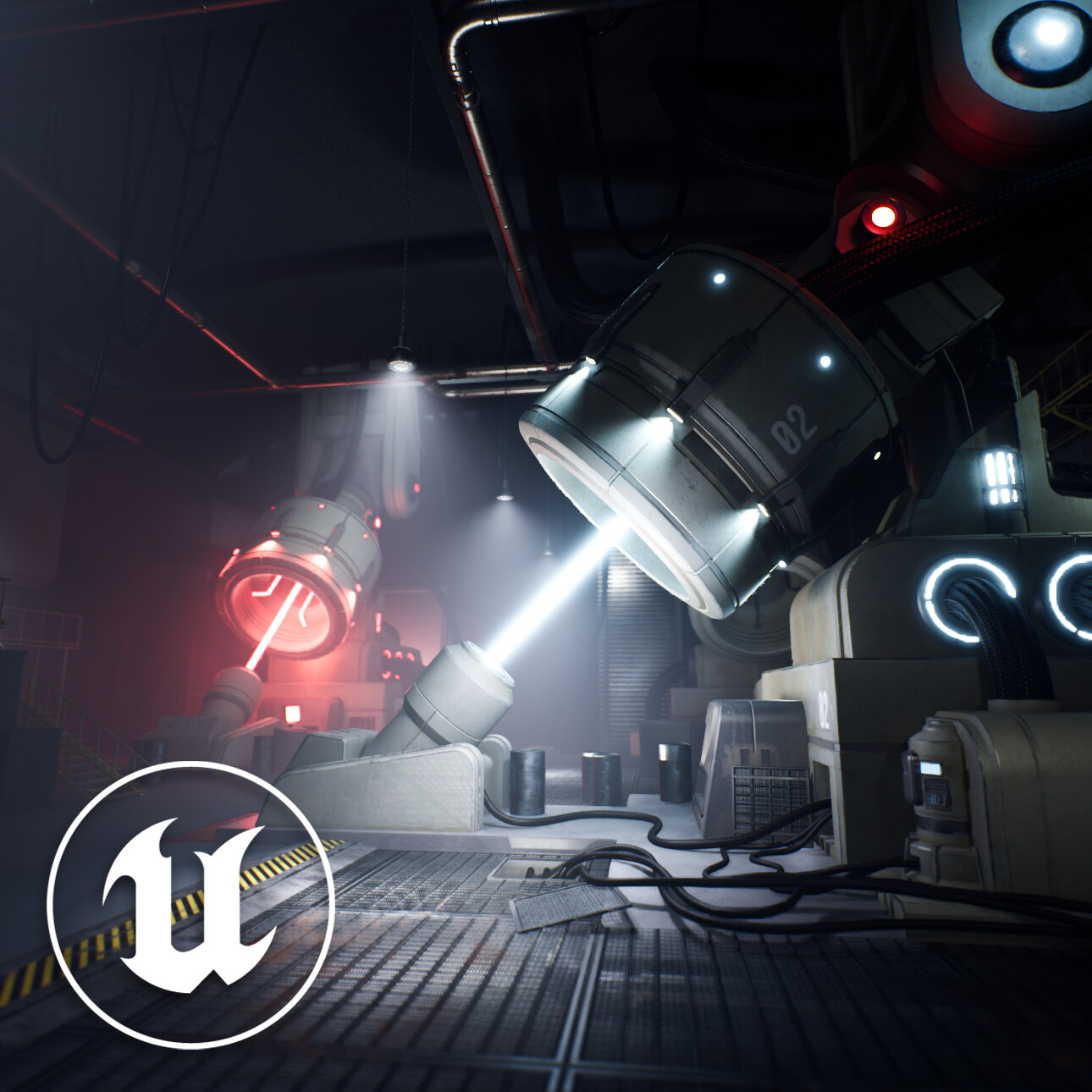 ArtStation - Sci-Fi Reactor Lab: Exogenesis