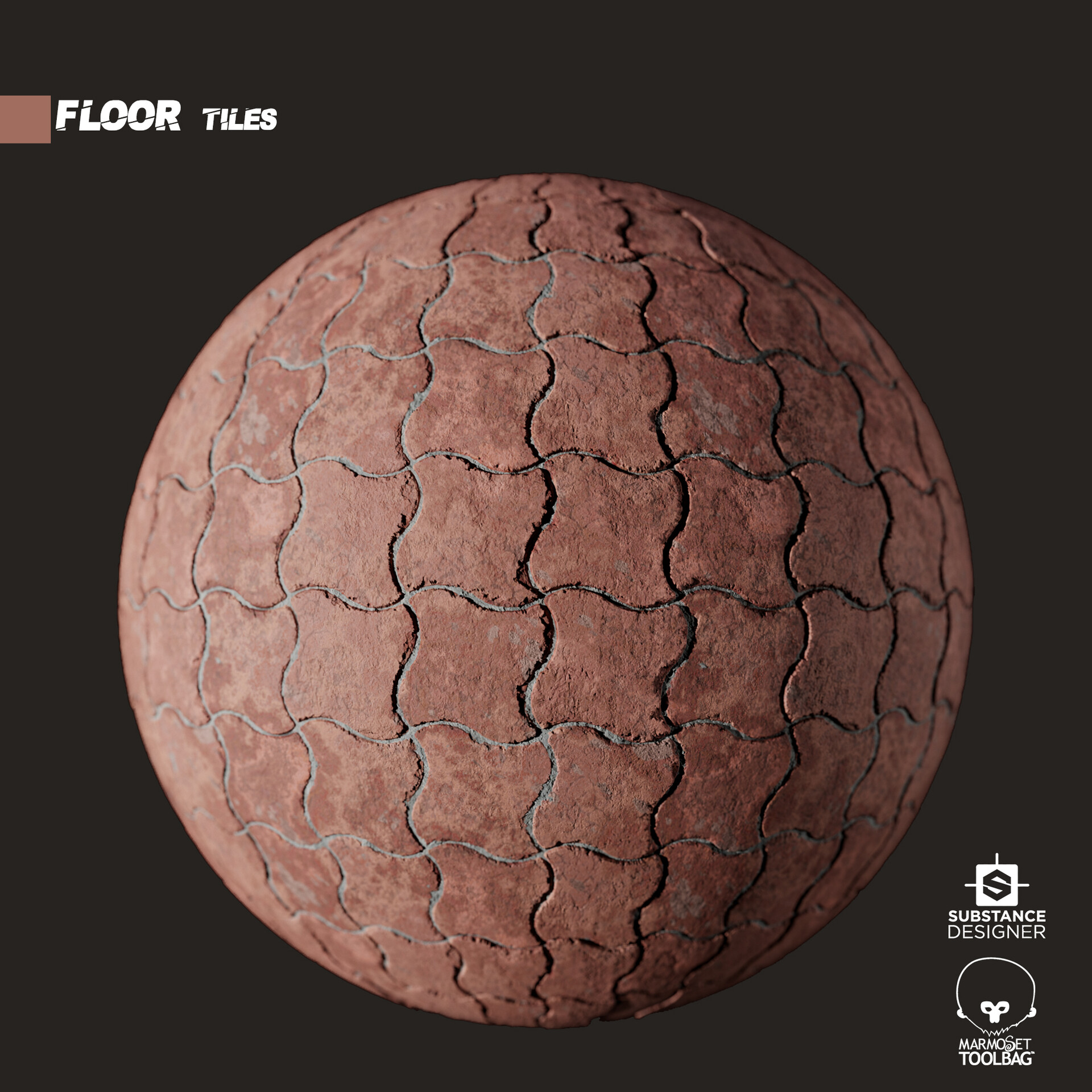 ArtStation - Floor Tile material