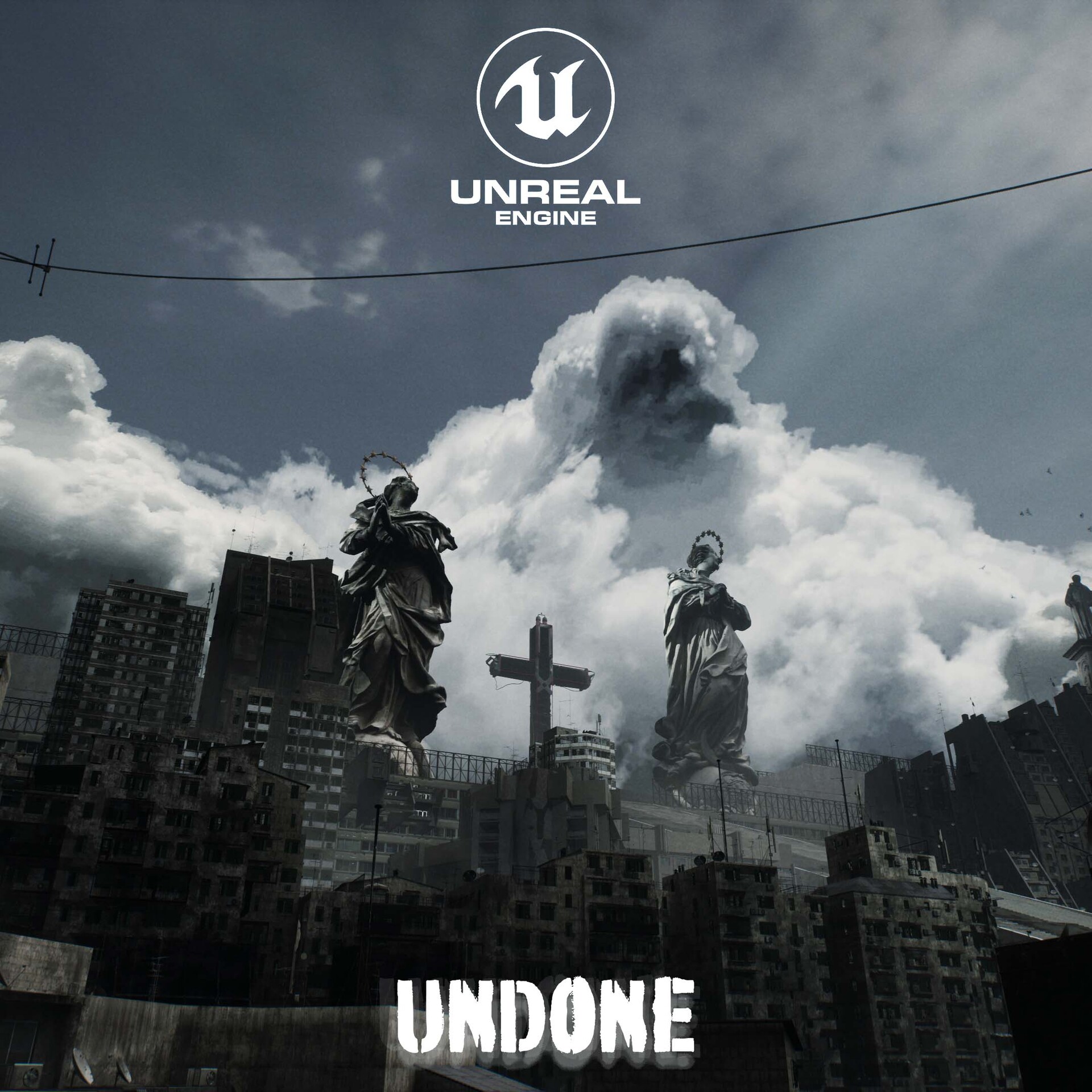 ArtStation - Abandoned city - “UNDONE” - Unreal engine 5 rendering