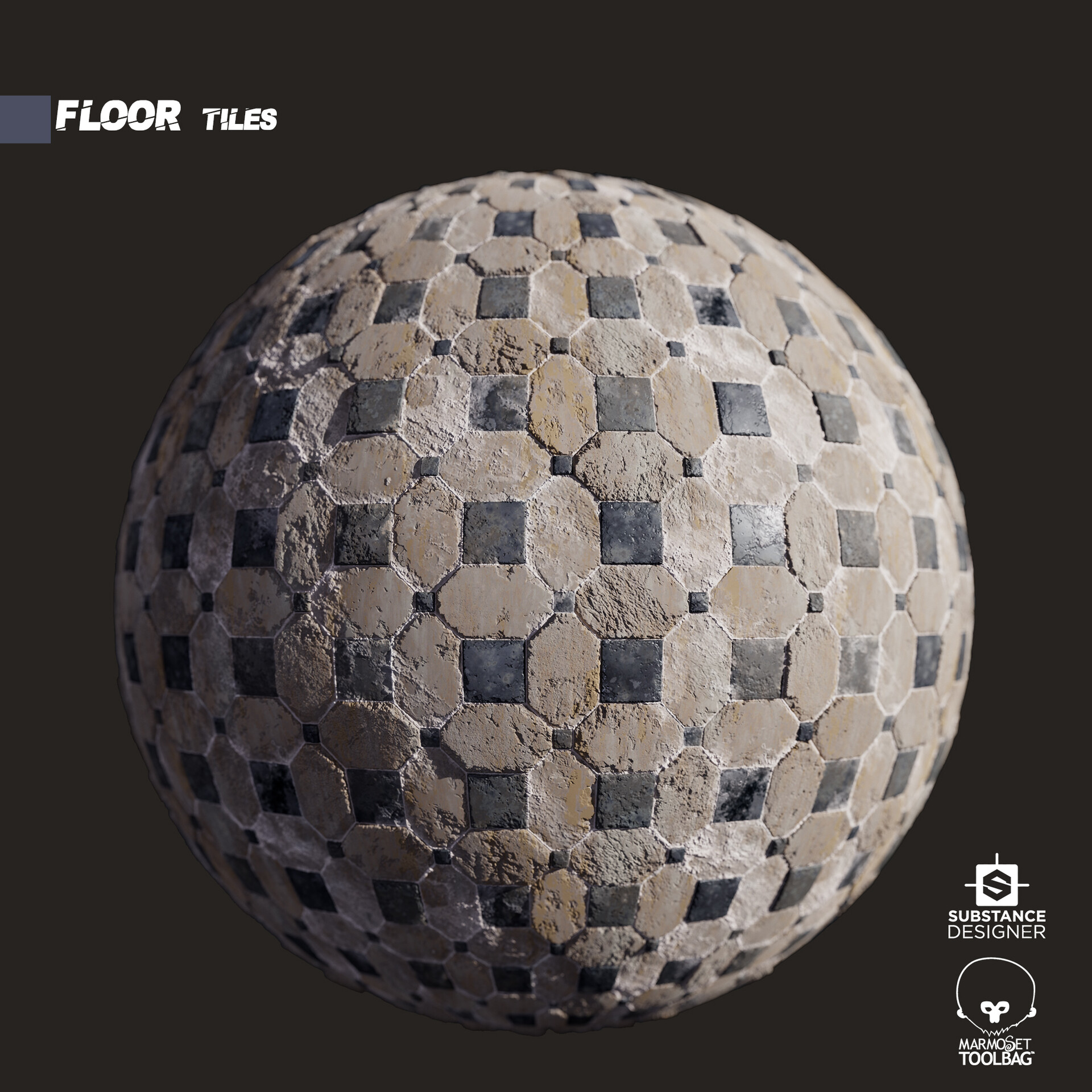 ArtStation - Floor Tiles Material