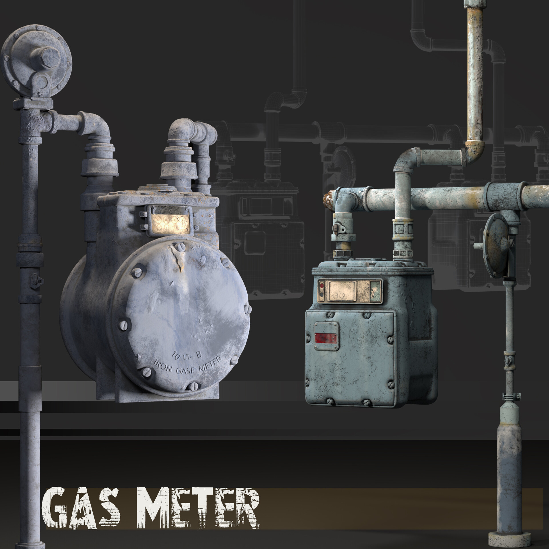 ArtStation - Gas Meter
