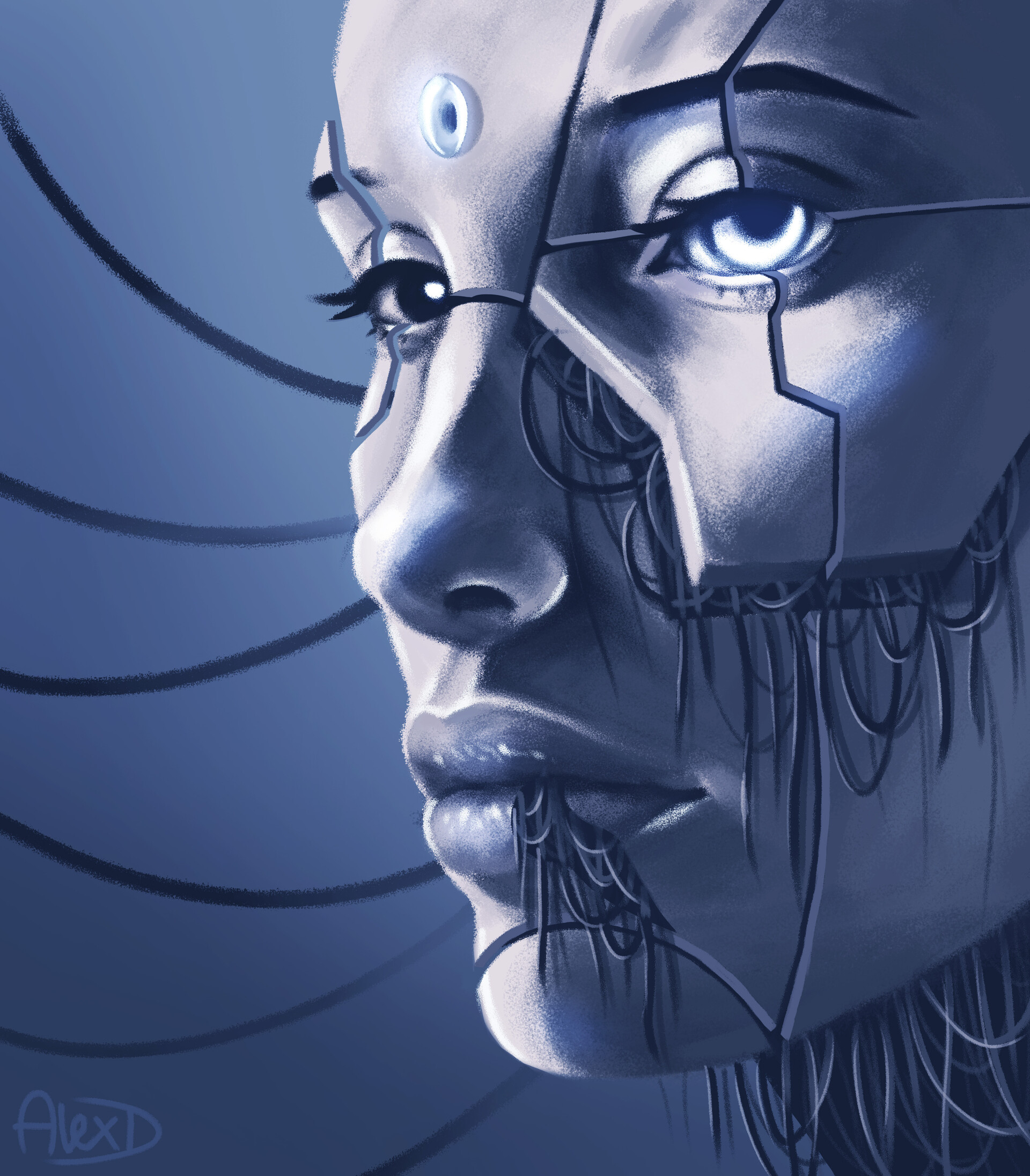 ArtStation - Human and machine