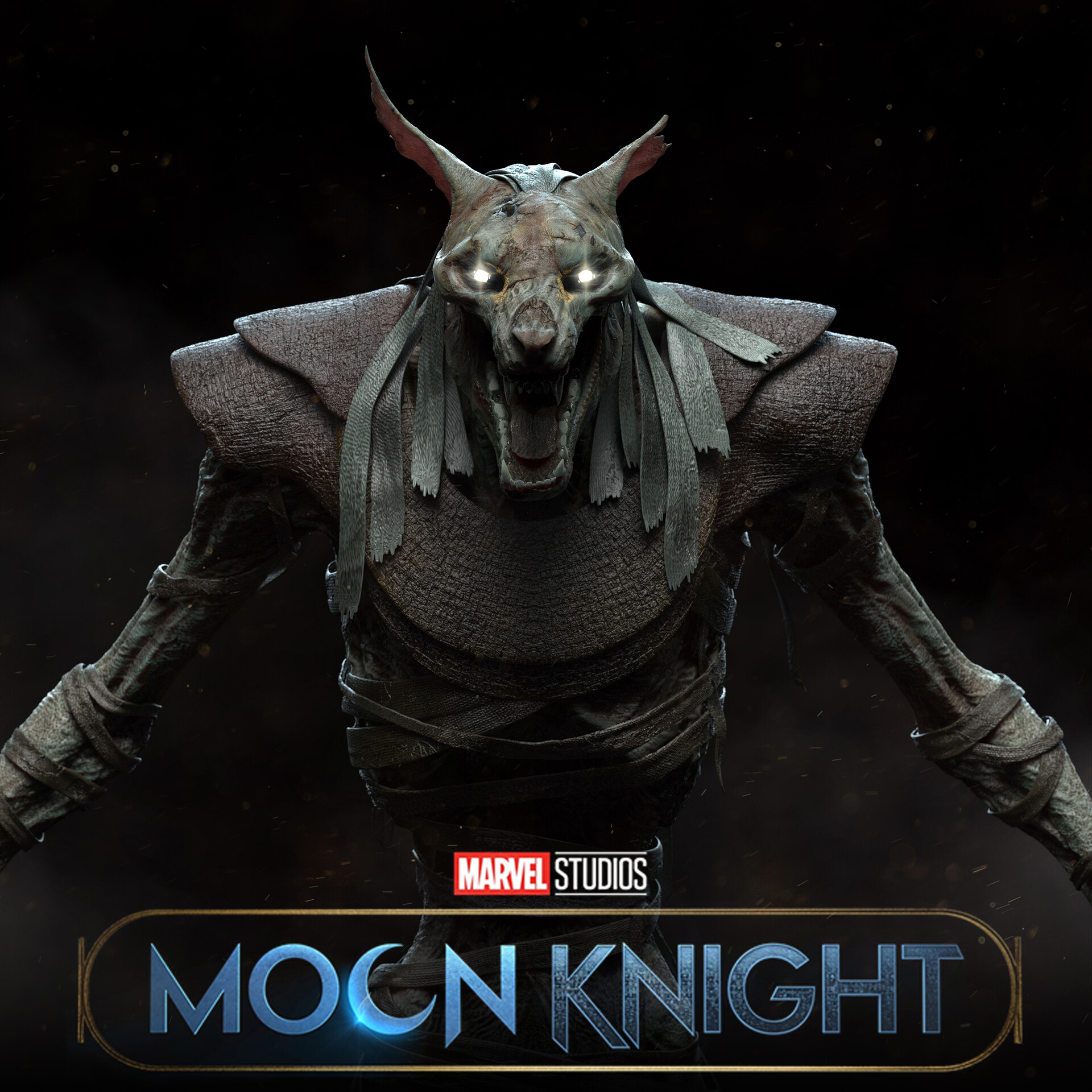 ArtStation - MOON KNIGHT - Final Approved Jackal Concept