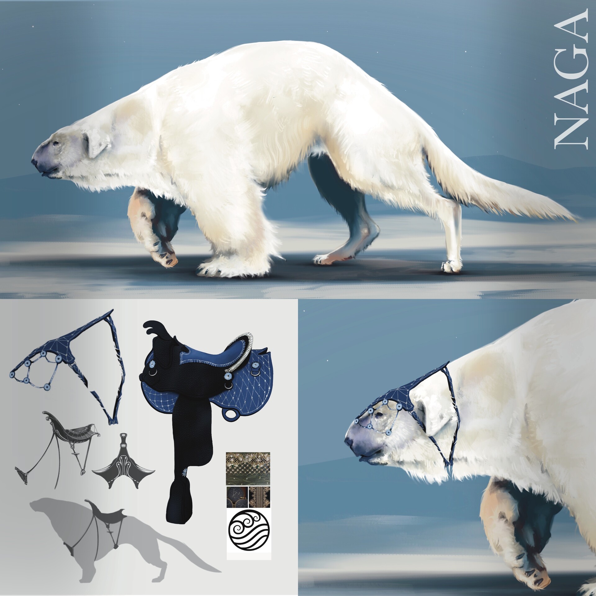 ArtStation - NAGA Concept Art - Leyend of Korra