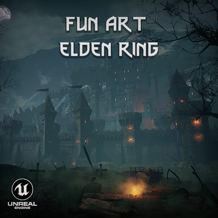 ArtStation - Fun Environment Elden Ring